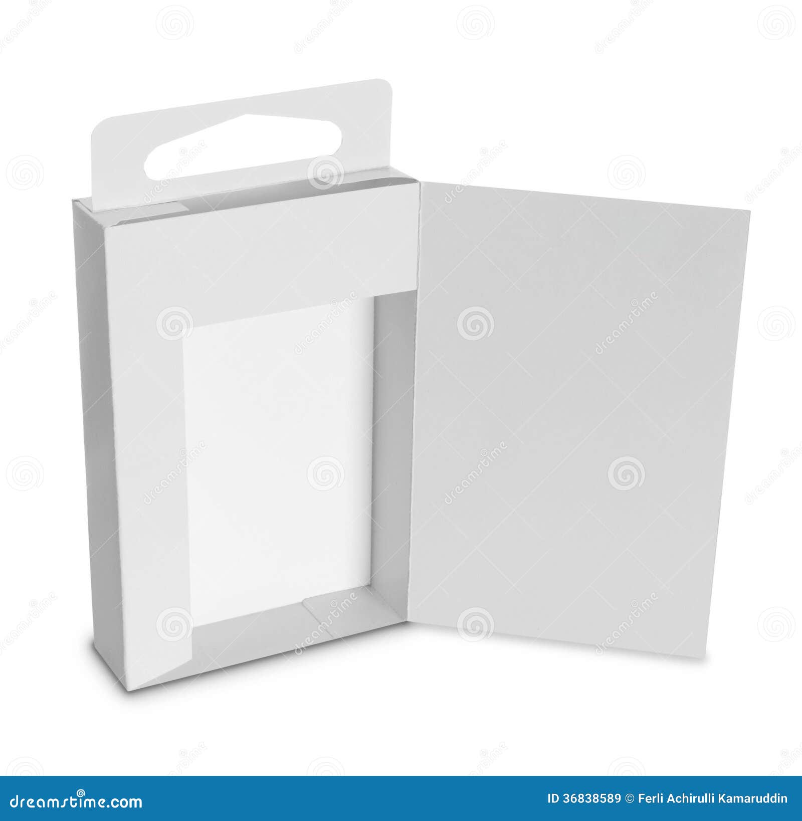 White Package Box For Products Stock Image - Image of beauty, image ...