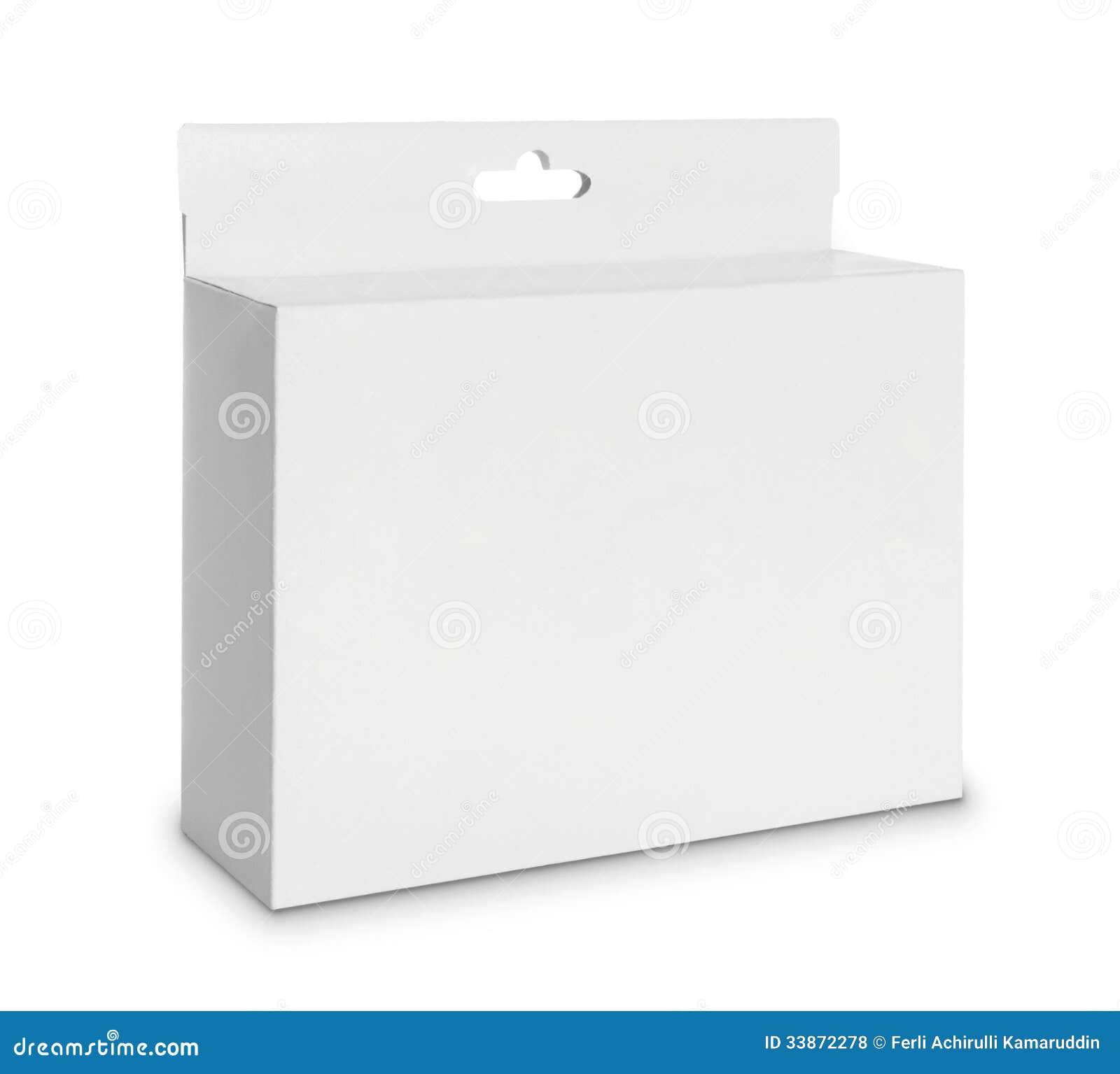 White Package Box for Products Stock Photo - Image of drugs, cardboard ...