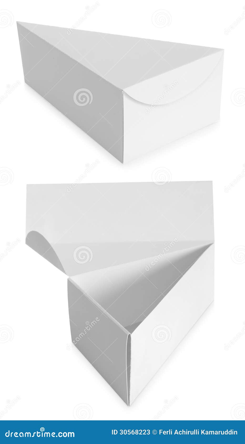 White Package Box For Products Stock Image - Image of packaging, open ...