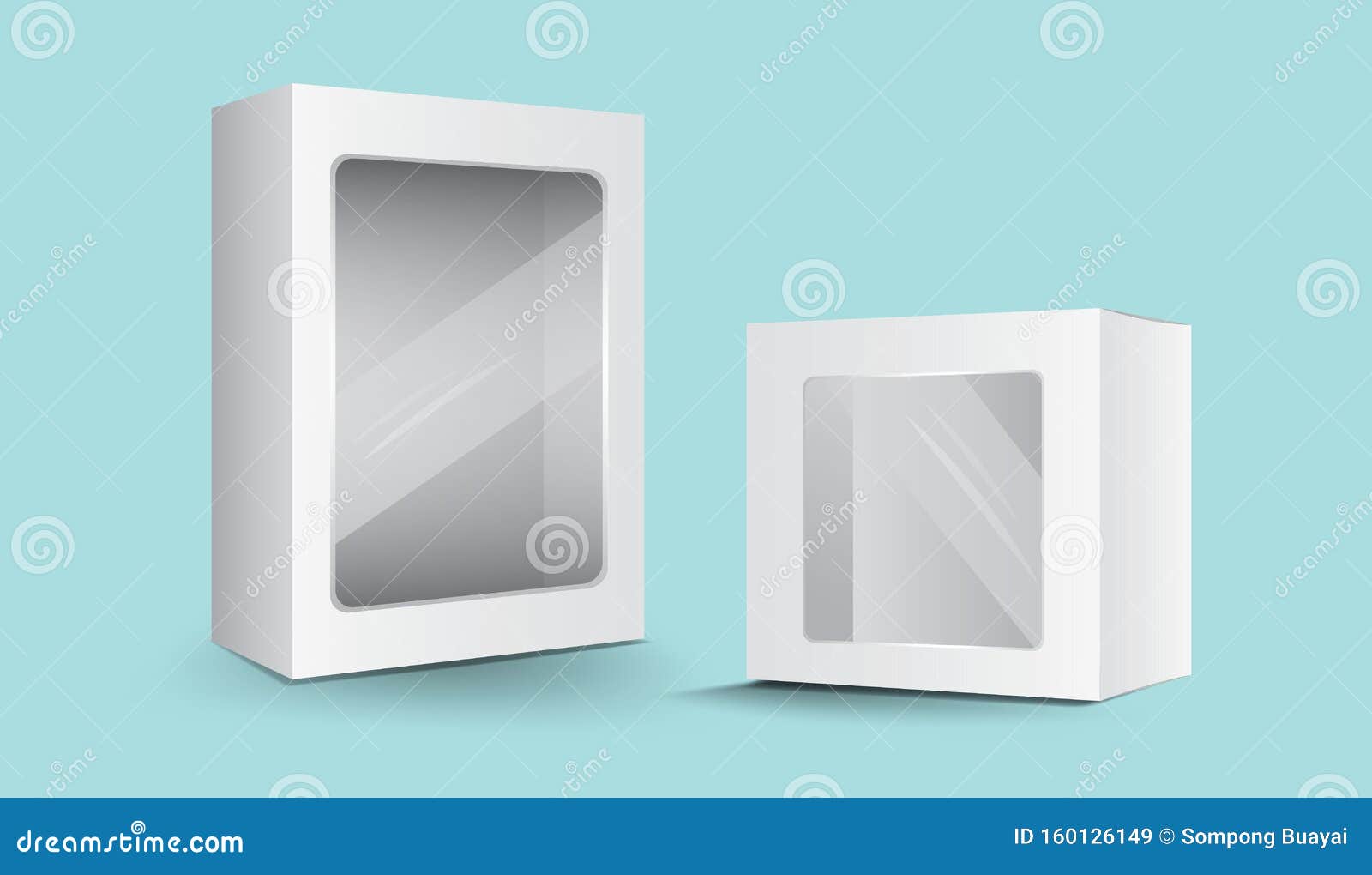 Realistic Packaging Box. White Cardboard Boxes Mockup, Medical Case And ...