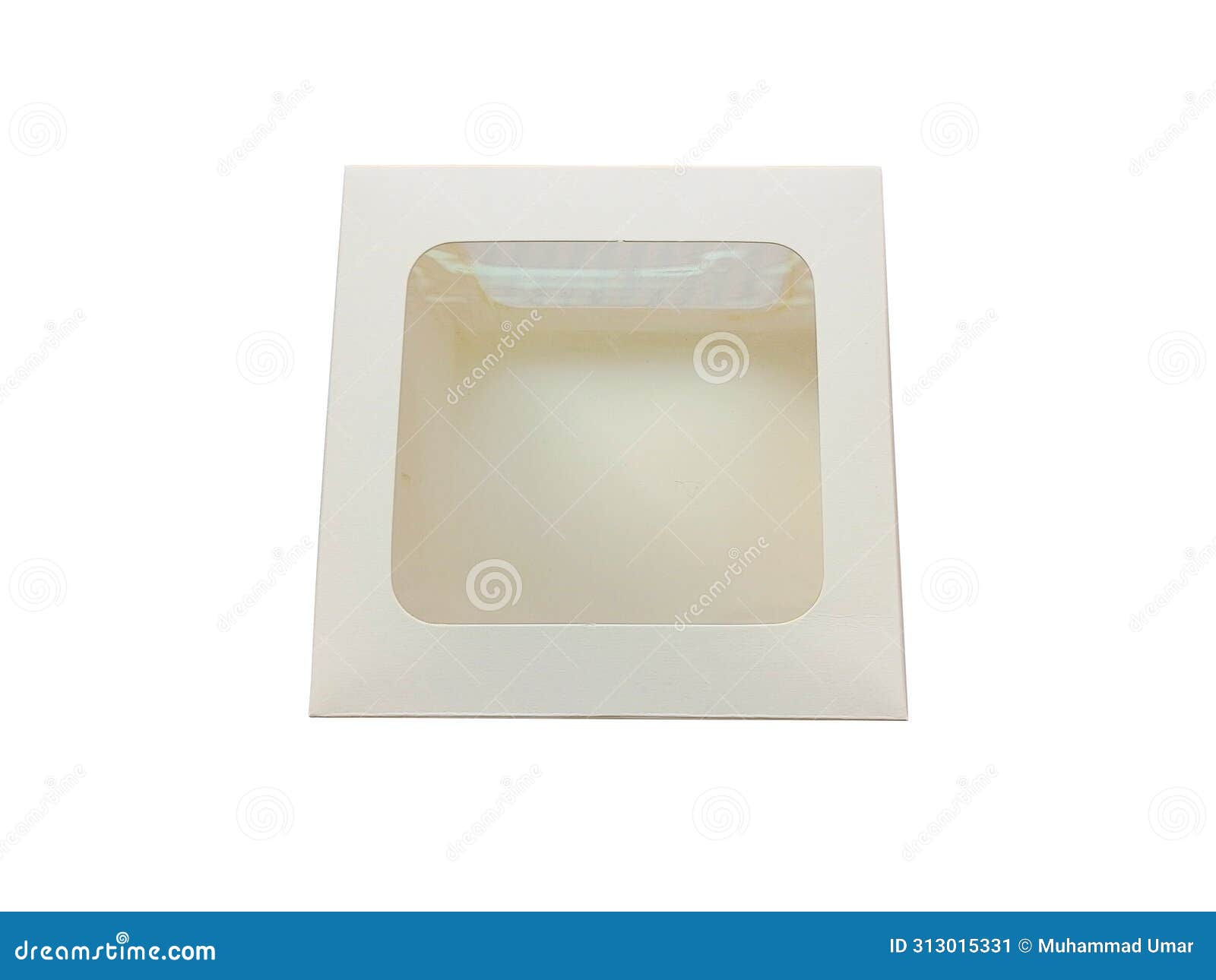 White Packaging Box with Transparent Window - Box Mockup Stock ...