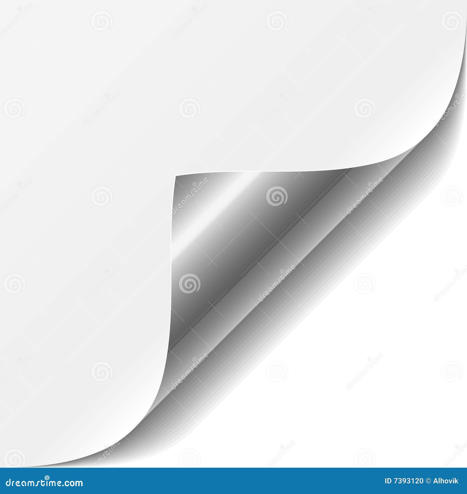 White page corner stock vector. Illustration of photographic - 7393120