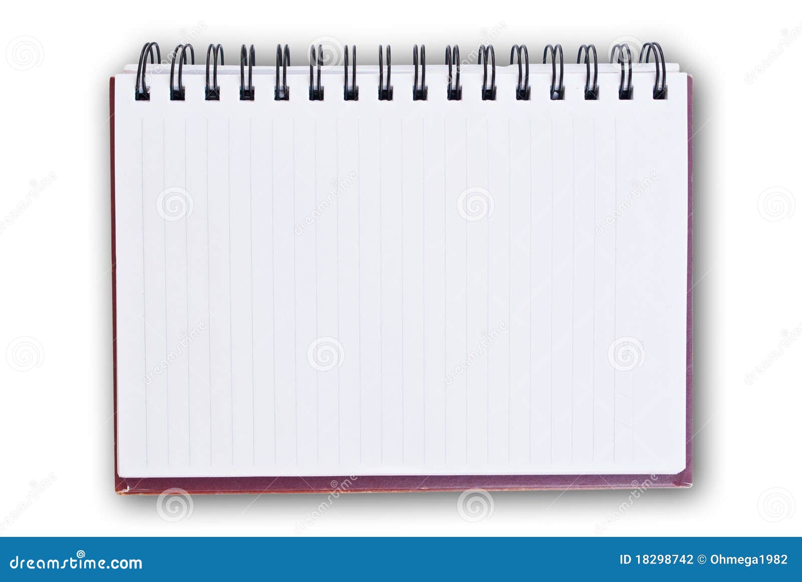 White page on the white. stock photo. Image of clean - 18298742