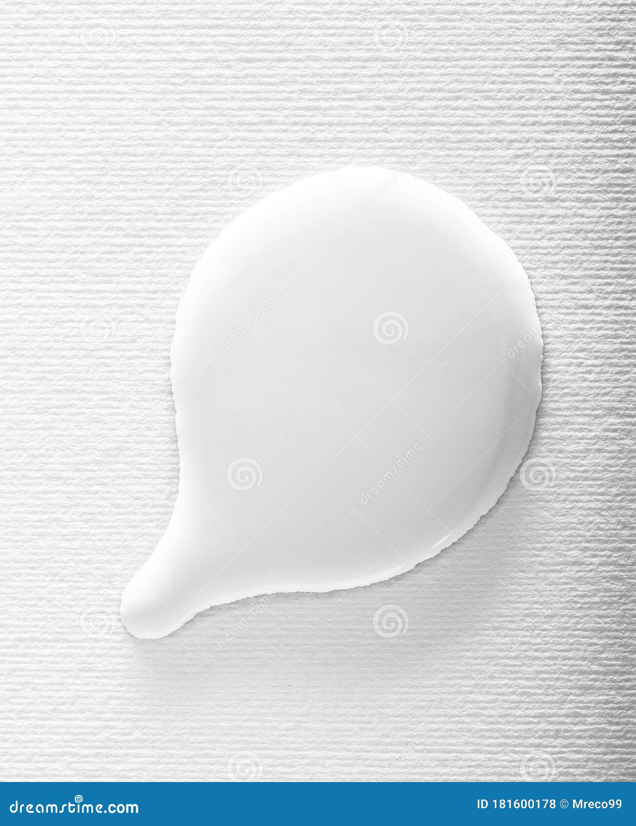 White Paint Blob on Textured Wall Stock Photo - Image of blob, bubble ...