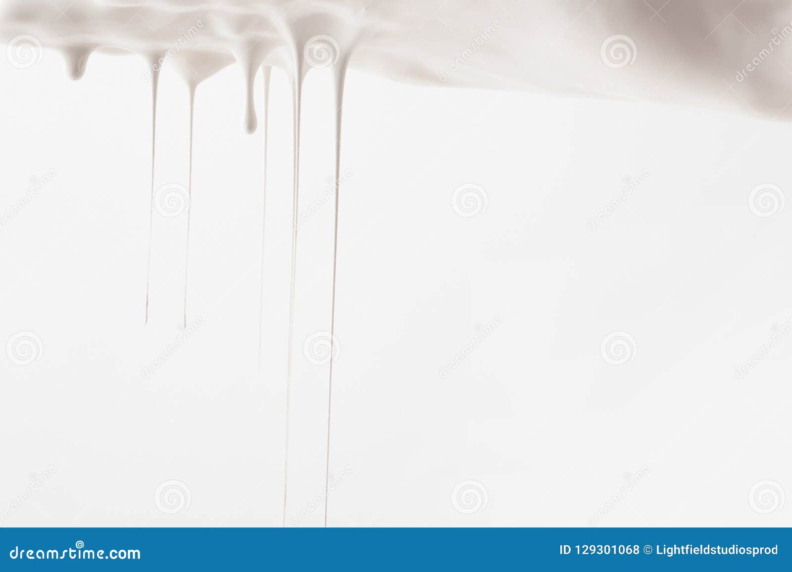 White paint flowing stock photo. Image of simple, texture - 129301068