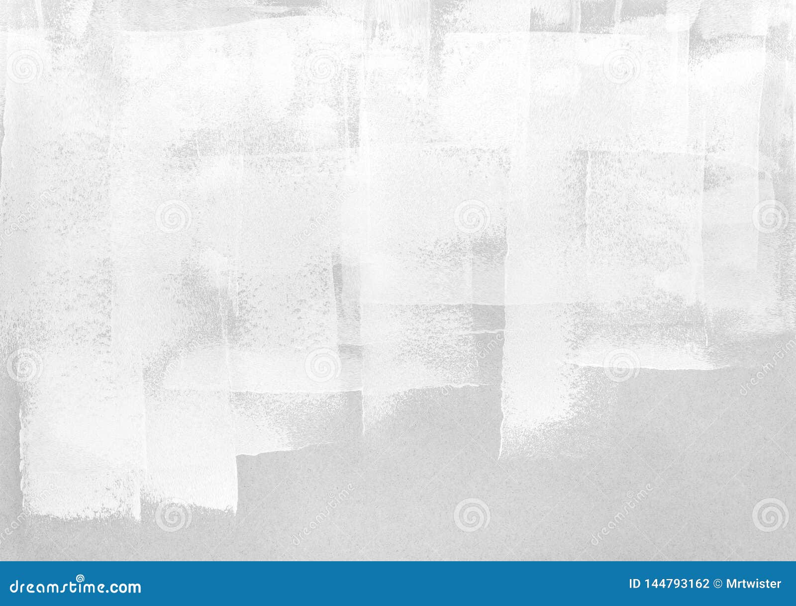 White Paint Roller Strokes on Grey Paper Stock Photo - Image of hand ...