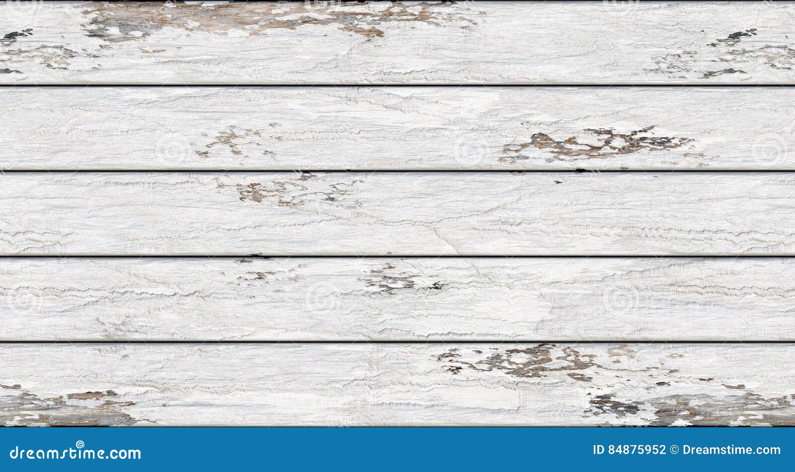White Paint with a Shabby Old Boards are Arranged Horizontally Stock ...