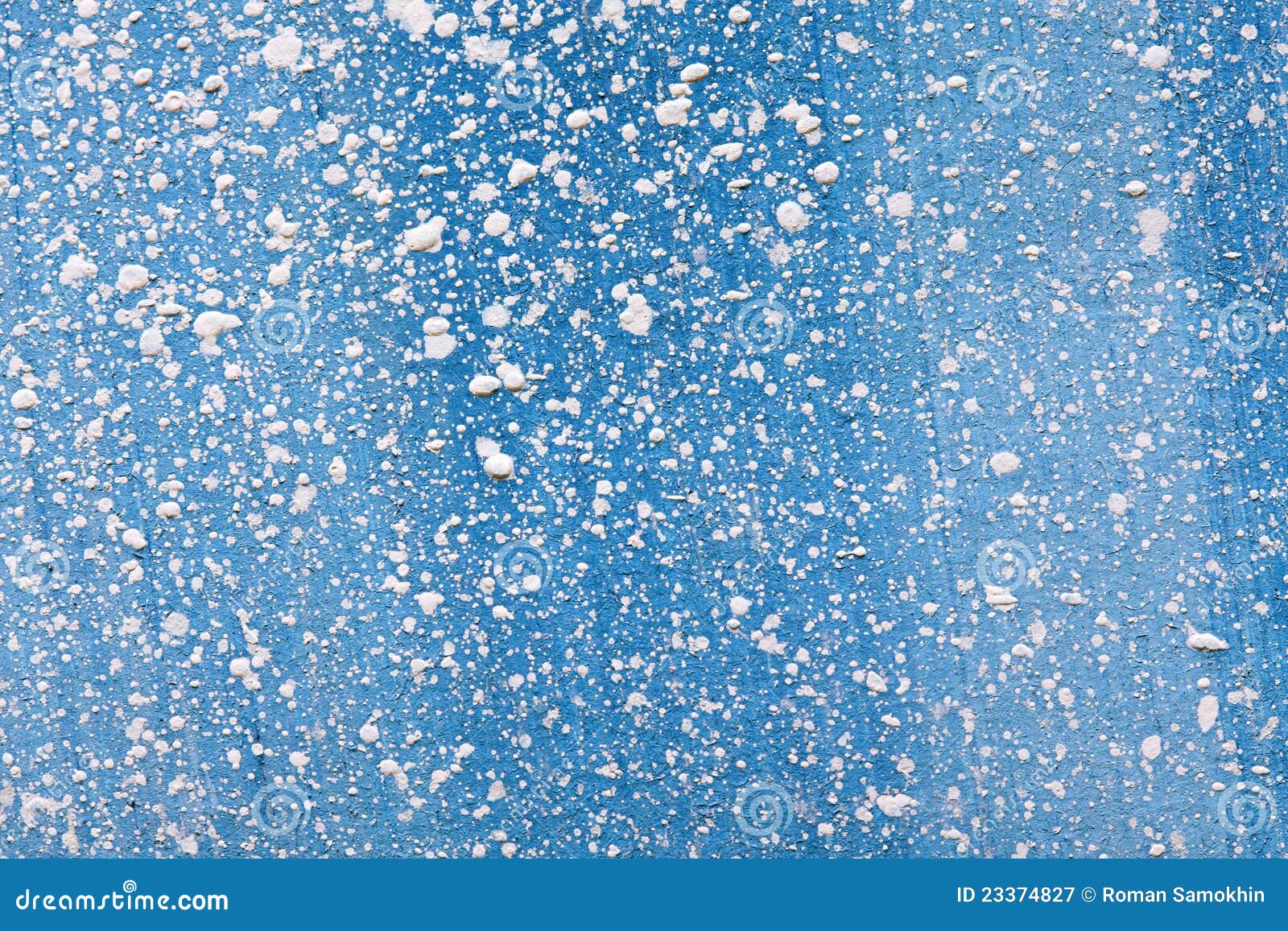 White Paint Splatter on Blue Background Stock Image - Image of spill ...