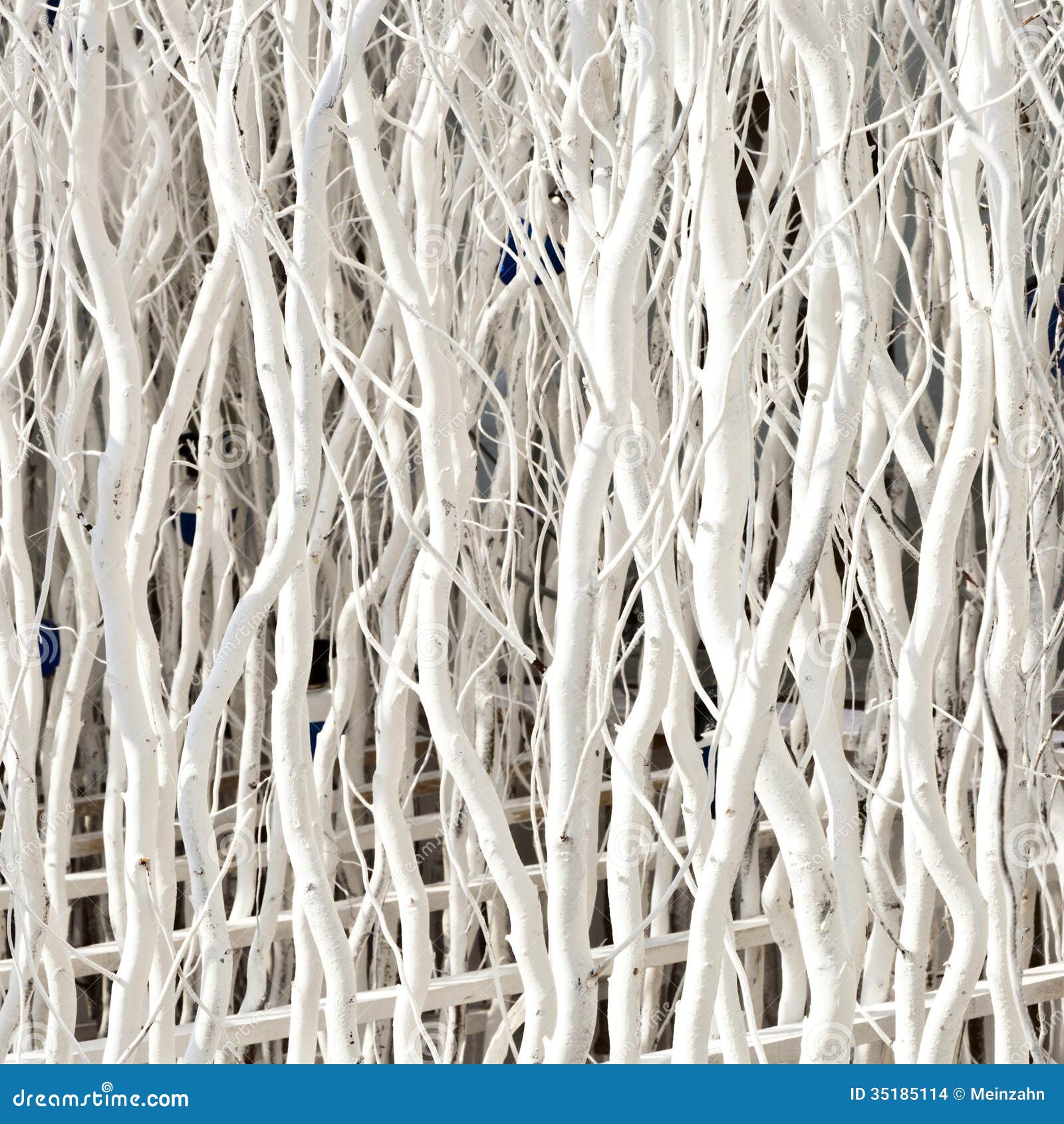 White Painted Branches Give Stock Photo - Image of decoration, ornament ...