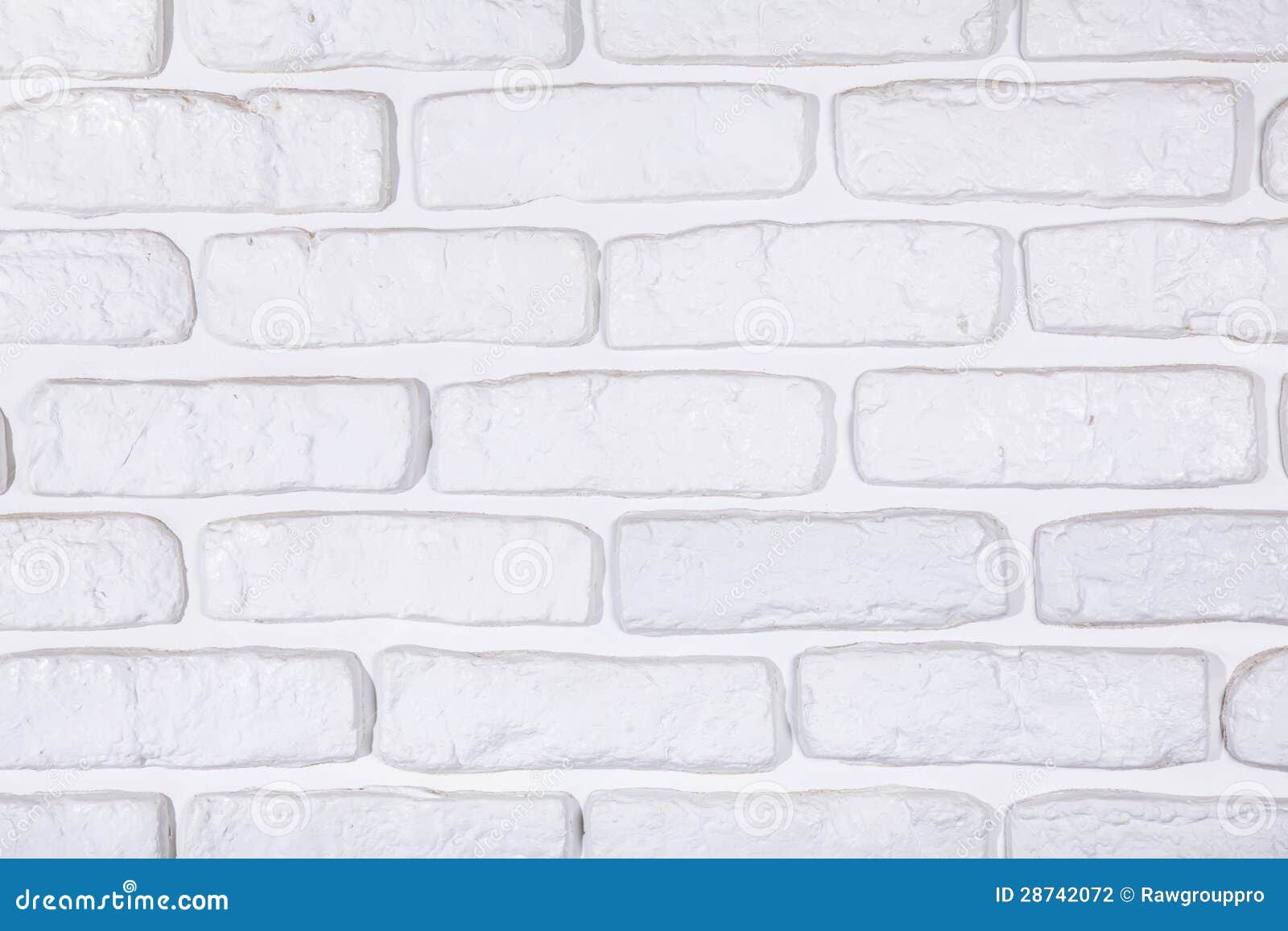 White Painted Brick Wall Texture Background Stock Photo - Image of ...