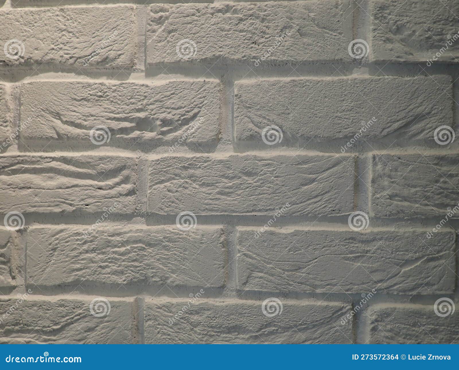 White Painted Brick Wall Texture Stock Photo - Image of building ...