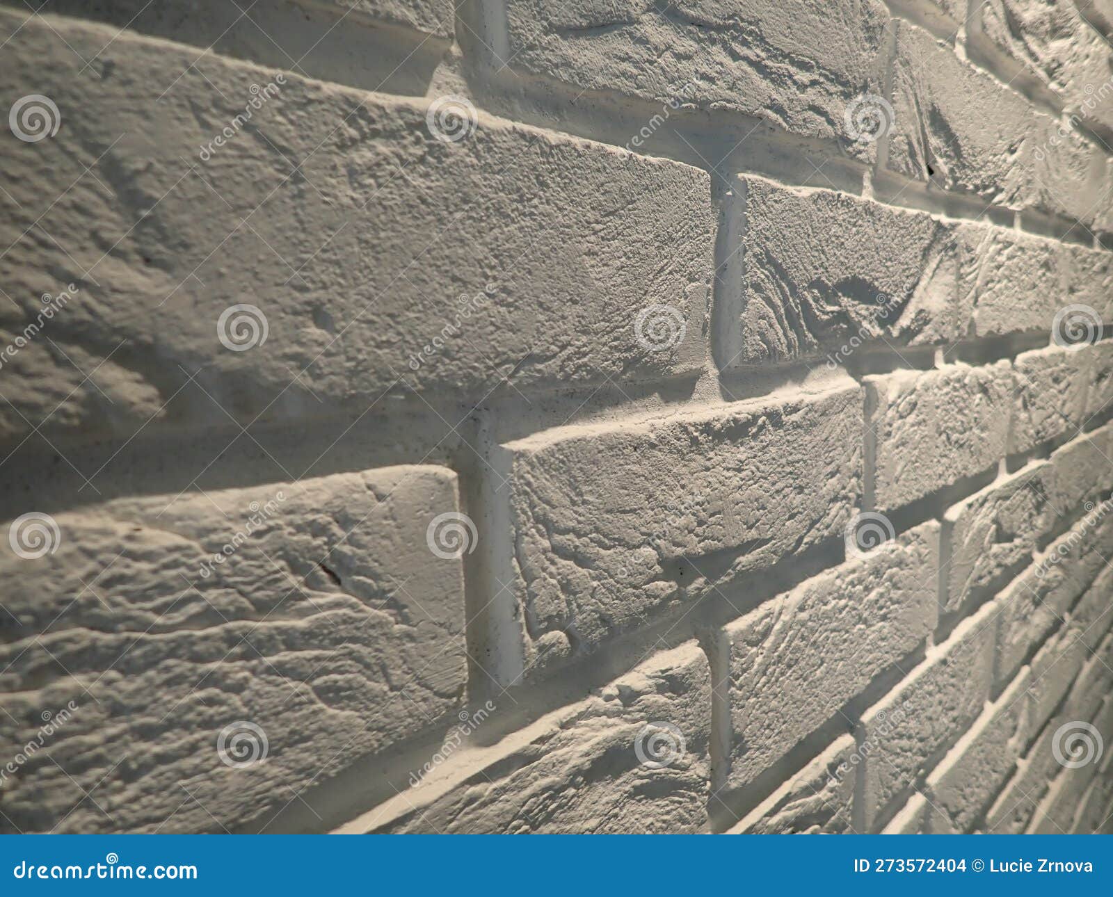 White Painted Brick Wall Texture Stock Photo - Image of stone ...