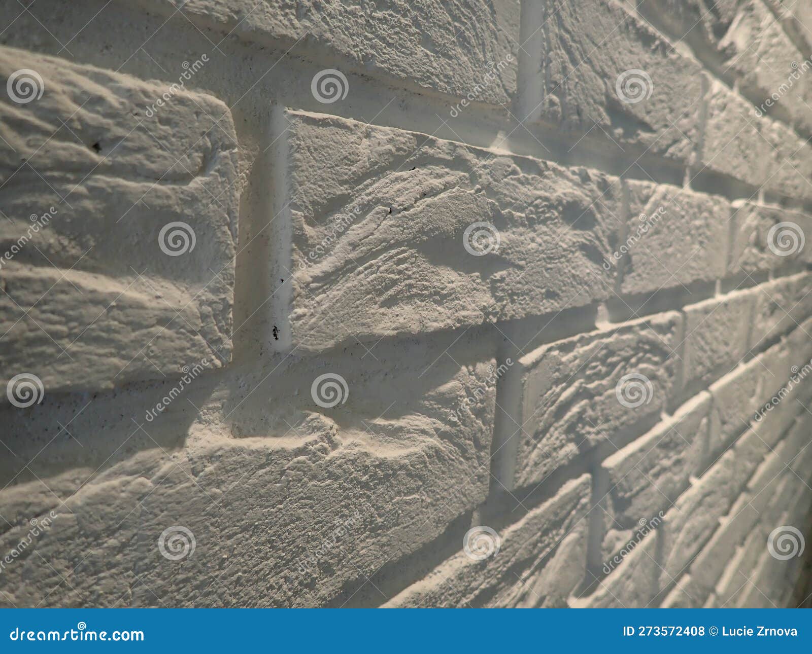 White Painted Brick Wall Texture Stock Photo - Image of facade, masonry ...