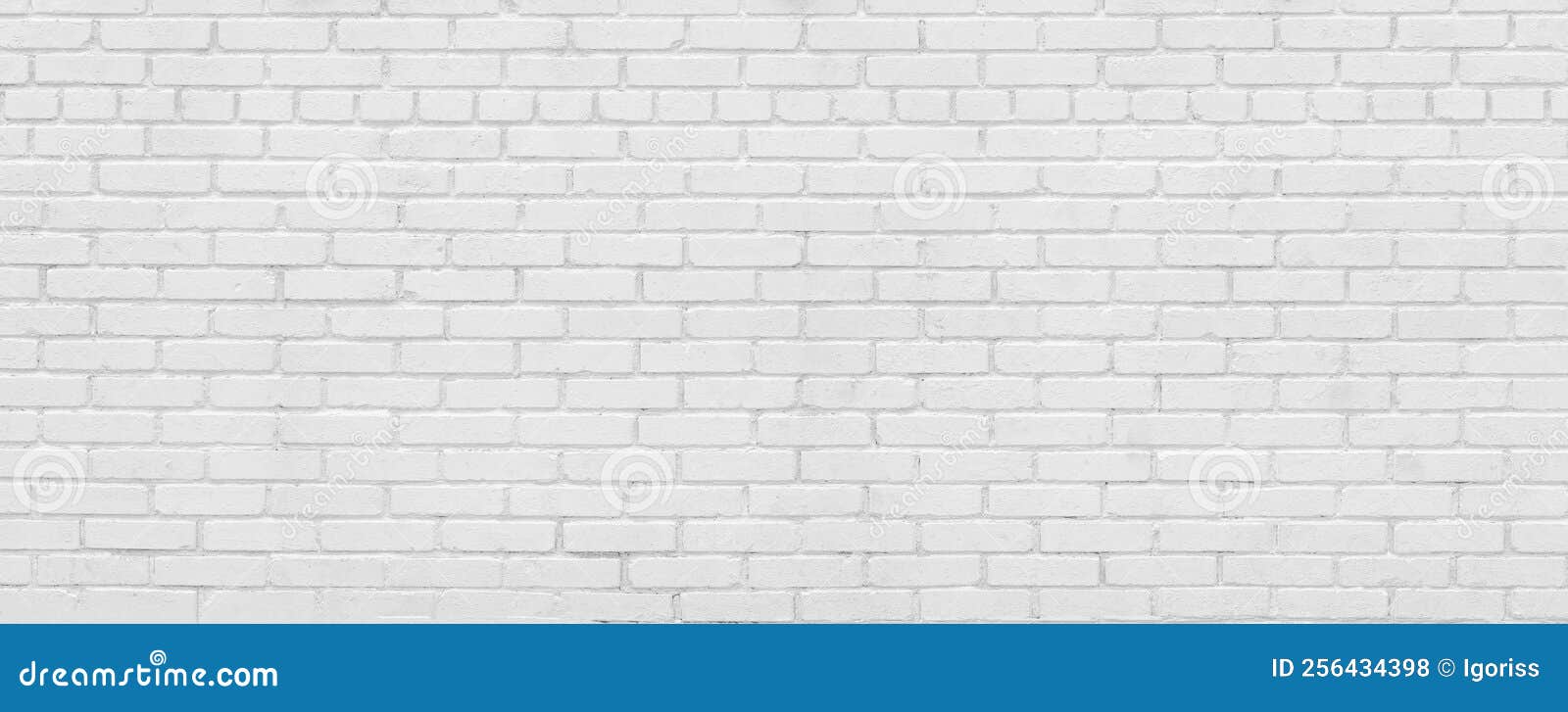 White Painted Brick Wall Urban Background Panorama in High Resolution ...
