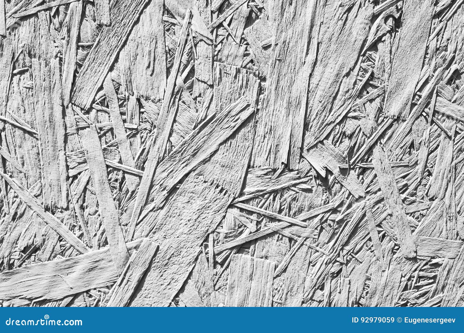 White Painted Oriented Strand Board OSB Stock Image - Image of particle ...