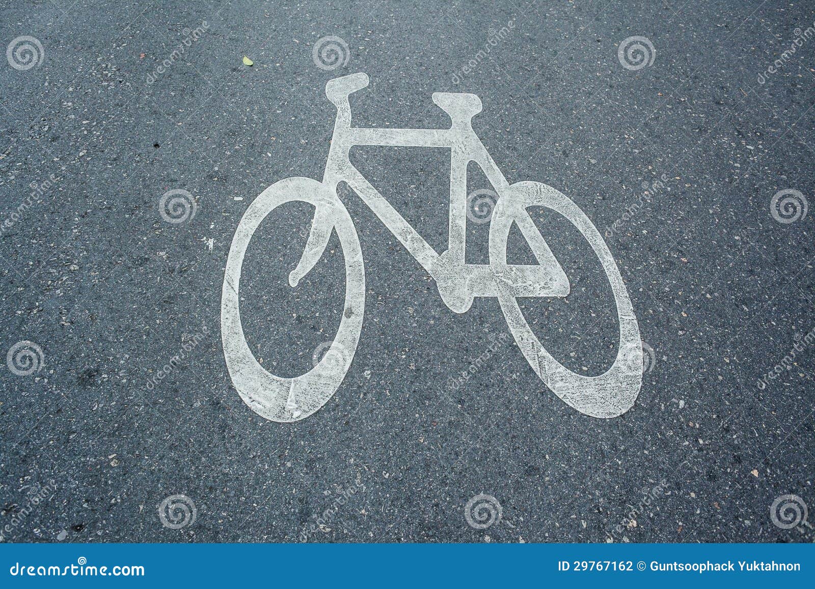 Bicycle sign stock photo. Image of bicycle, city, track - 29767162