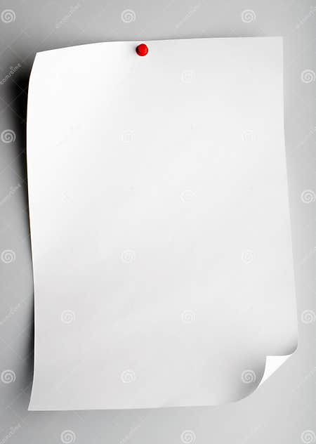 White Paper stock image. Image of blank, clear, page - 13654037
