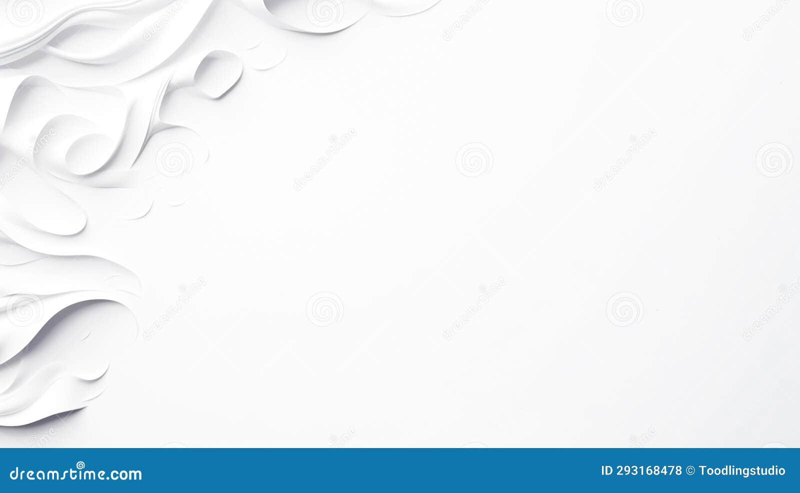 White Paper with Abstract Ripples on it, for Art or Design ...