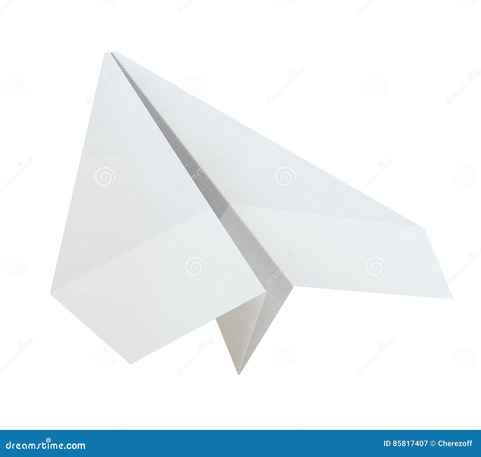White paper airplane icon stock illustration. Illustration of travel ...