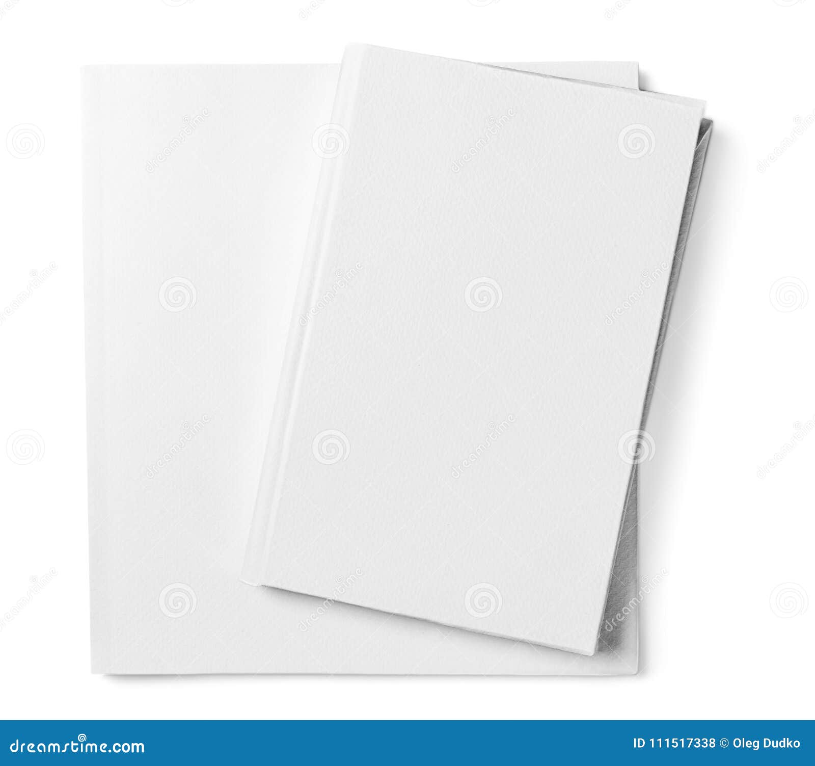 Blank White Paper. Isolated on White Background Stock Photo - Image of ...