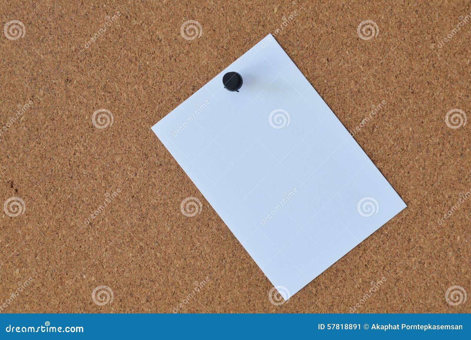 White paper on board stock image. Image of memo, board - 57818891