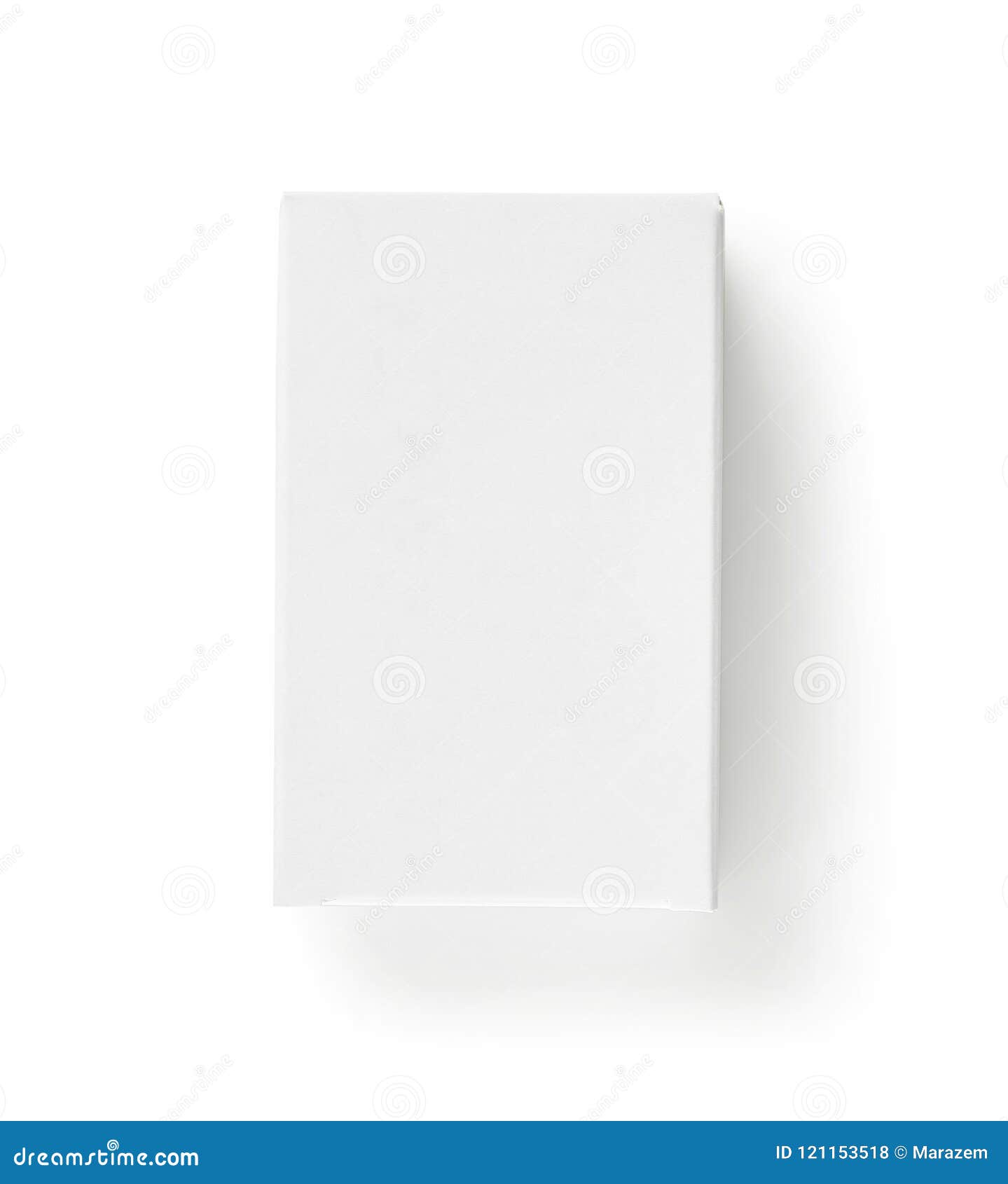 White paper box stock photo. Image of delivery, isolated - 121153518