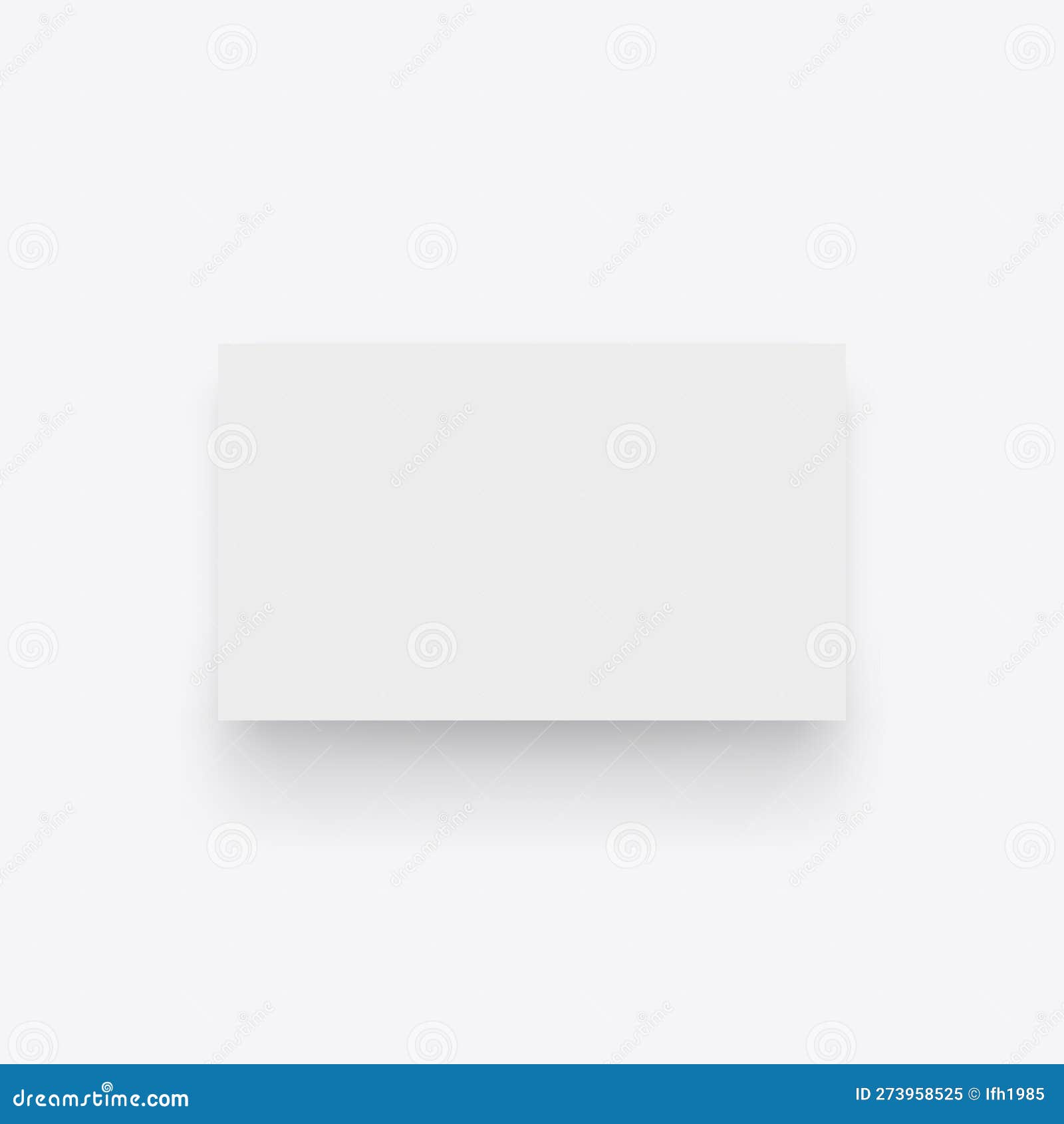 A White Paper Card with White Backdrop Stock Vector - Illustration of ...