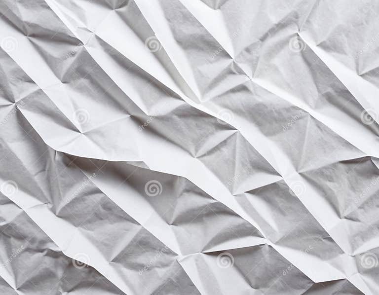 White Blank Crumpled Wrinkled Paper Sheet Texture Pattern Creative ...