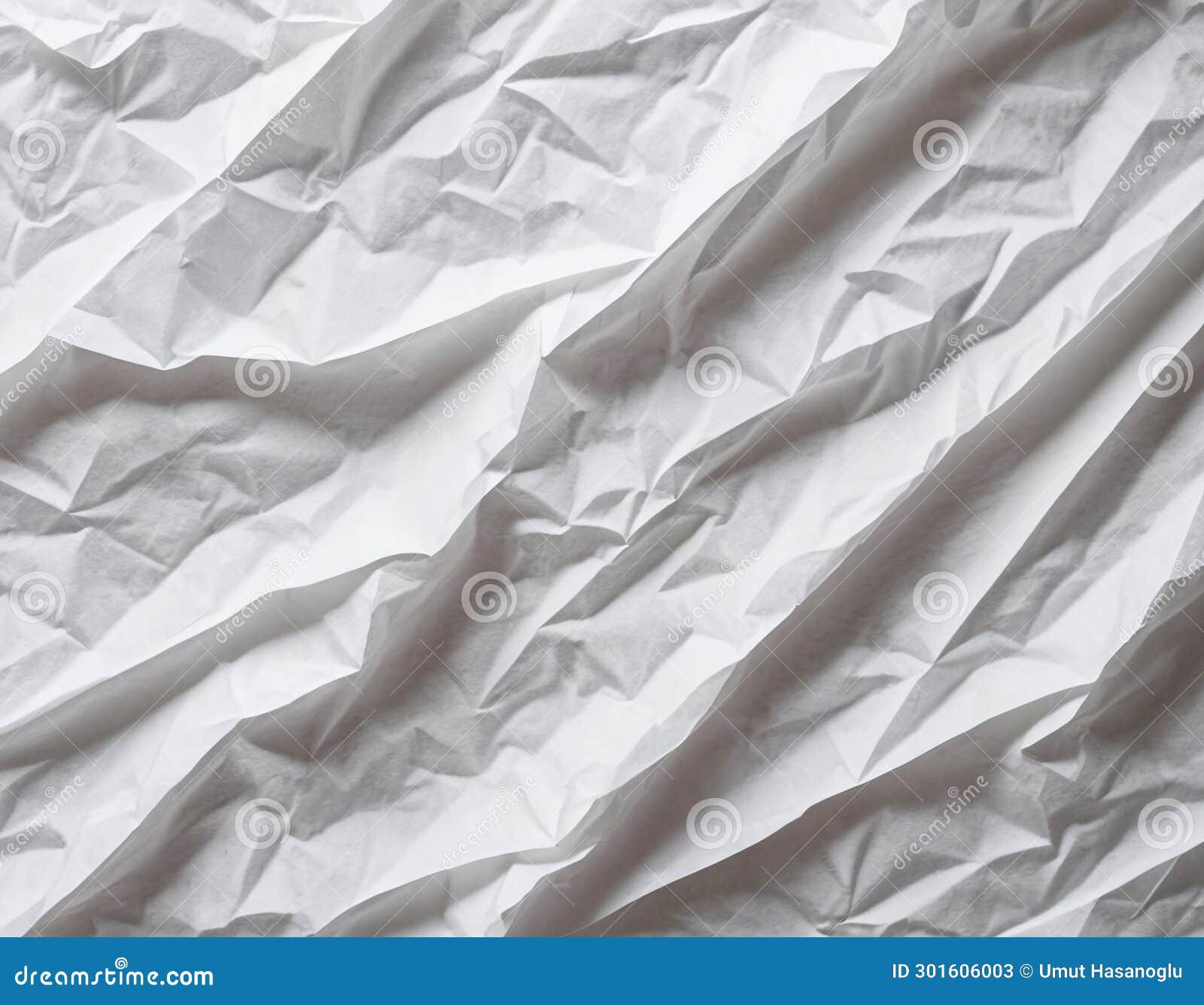 White Blank Crumpled Wrinkled Paper Sheet Texture Pattern Creative ...
