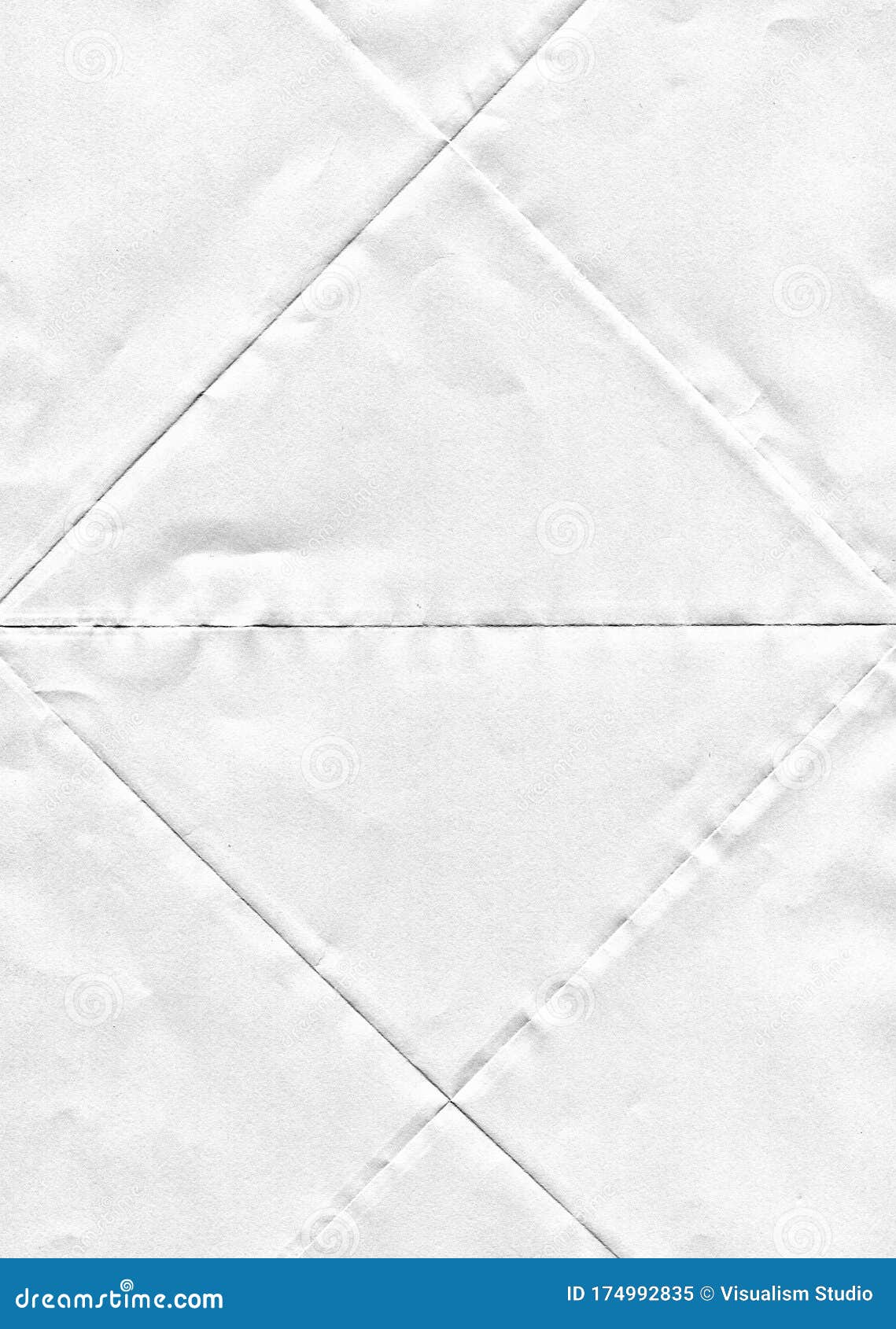 White Paper Flip Textured White Sheet of Paper with Realistic Curled ...