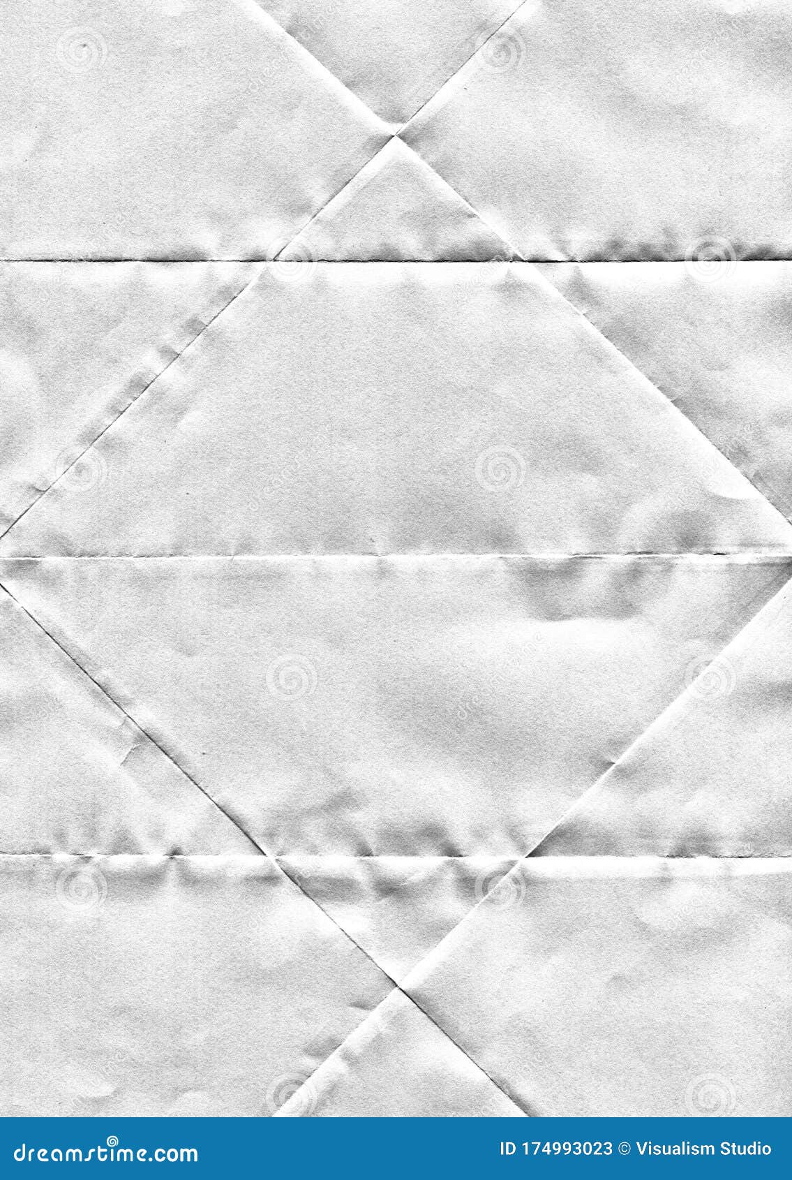 White Paper Flip Textured White Sheet of Paper with Realistic Curled ...