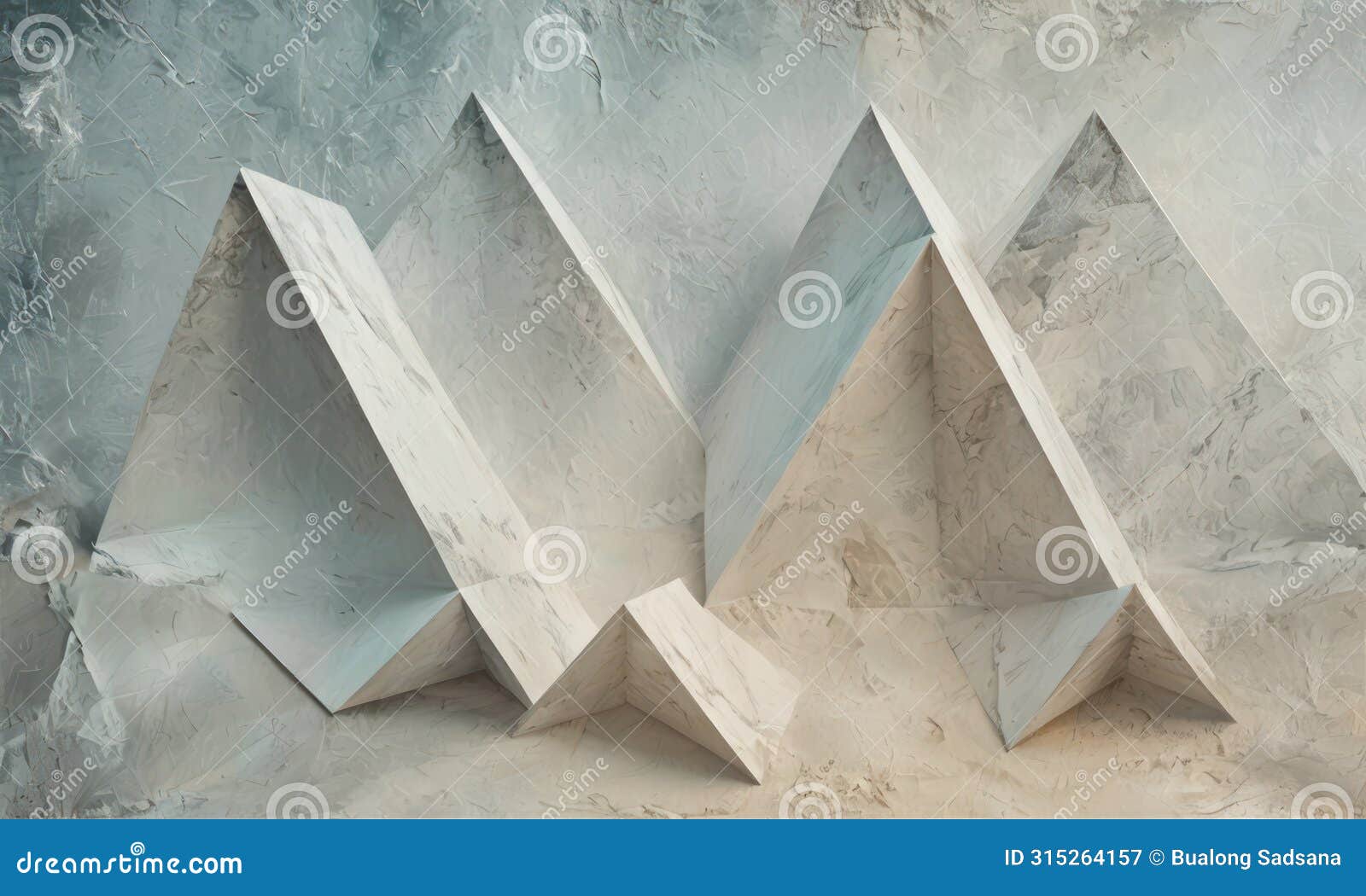 A White Paper is Folded into a Triangle and Then into a Square ...