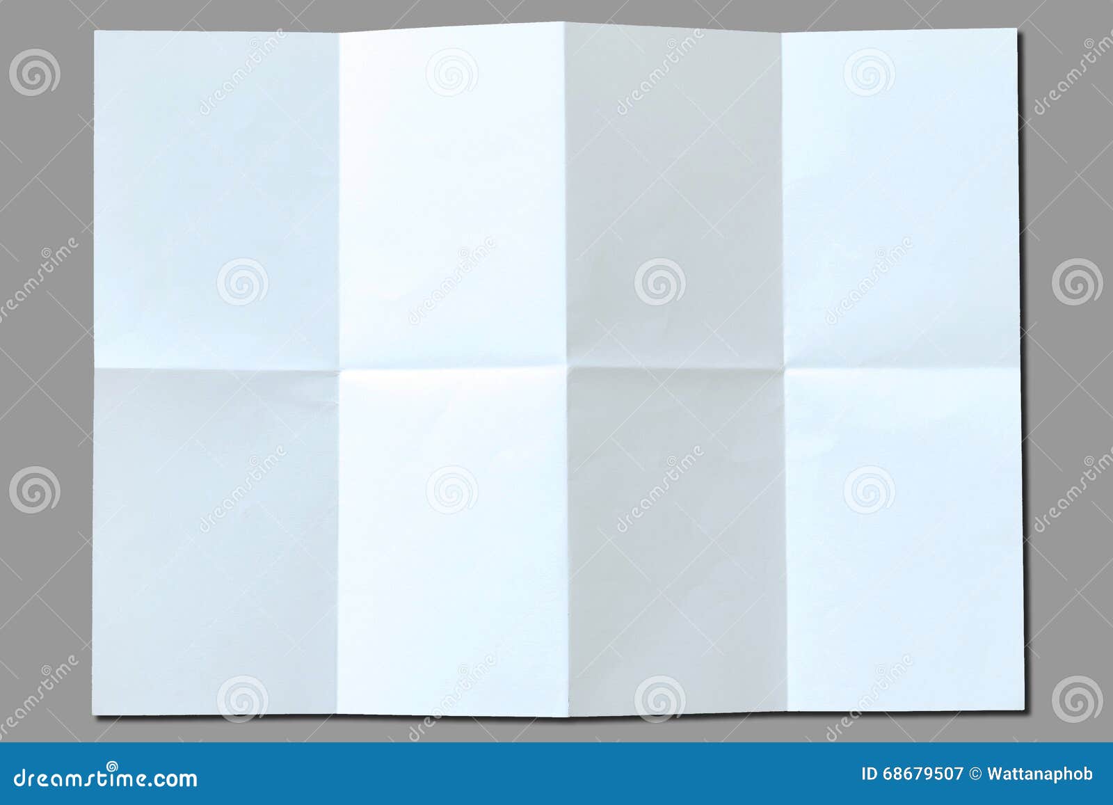 White paper with folds stock image. Image of abstract - 68679507