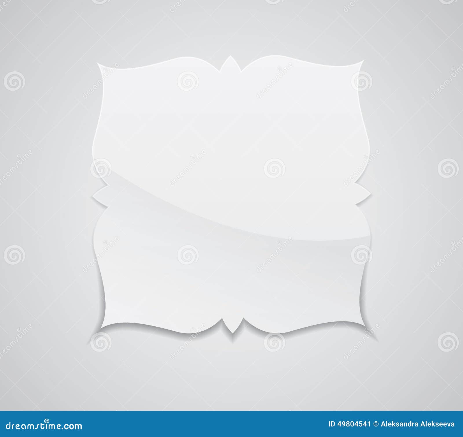 White paper label vector stock vector. Illustration of decoration ...