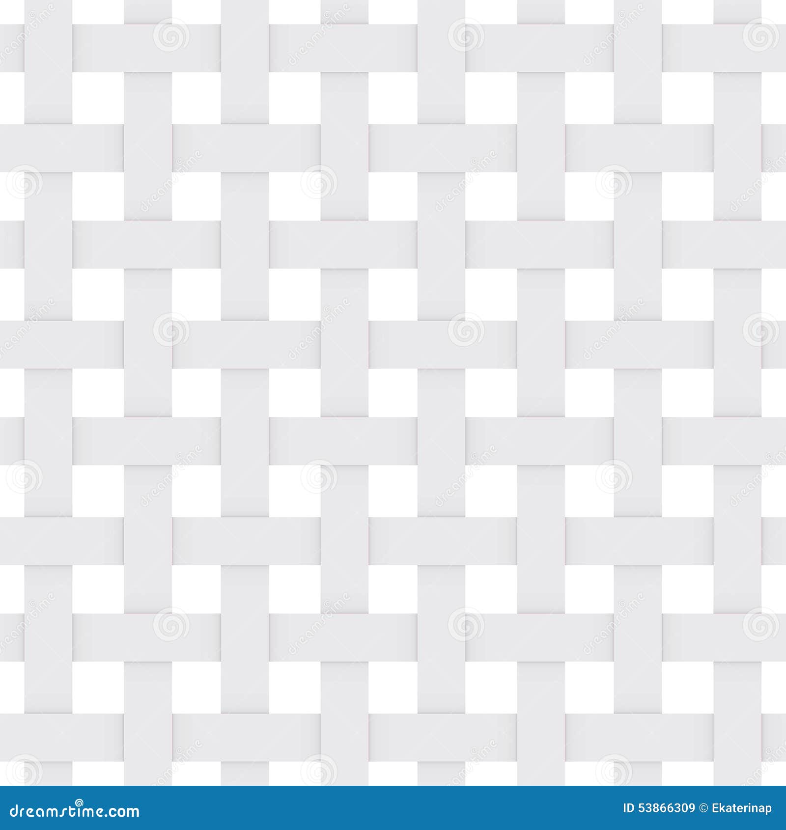 White Paper Lattice. Abstract Seamless Monochrome Pattern. Geometric ...