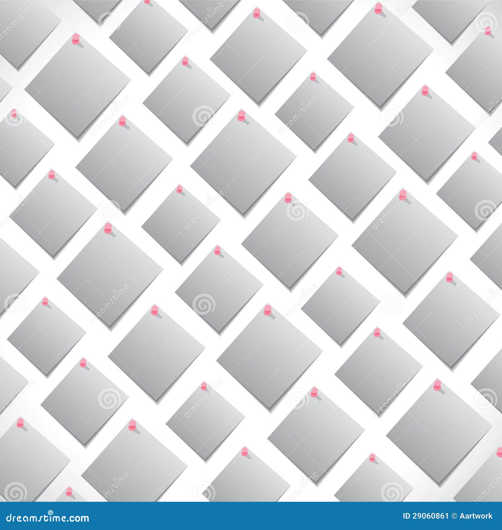 White paper note stock vector. Illustration of color - 29060861