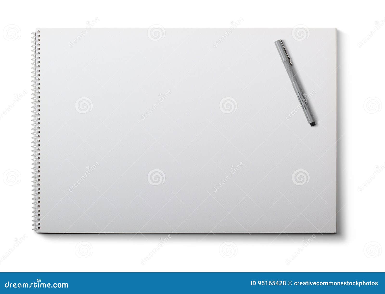 White Paper And Pen Picture. Image: 95165428