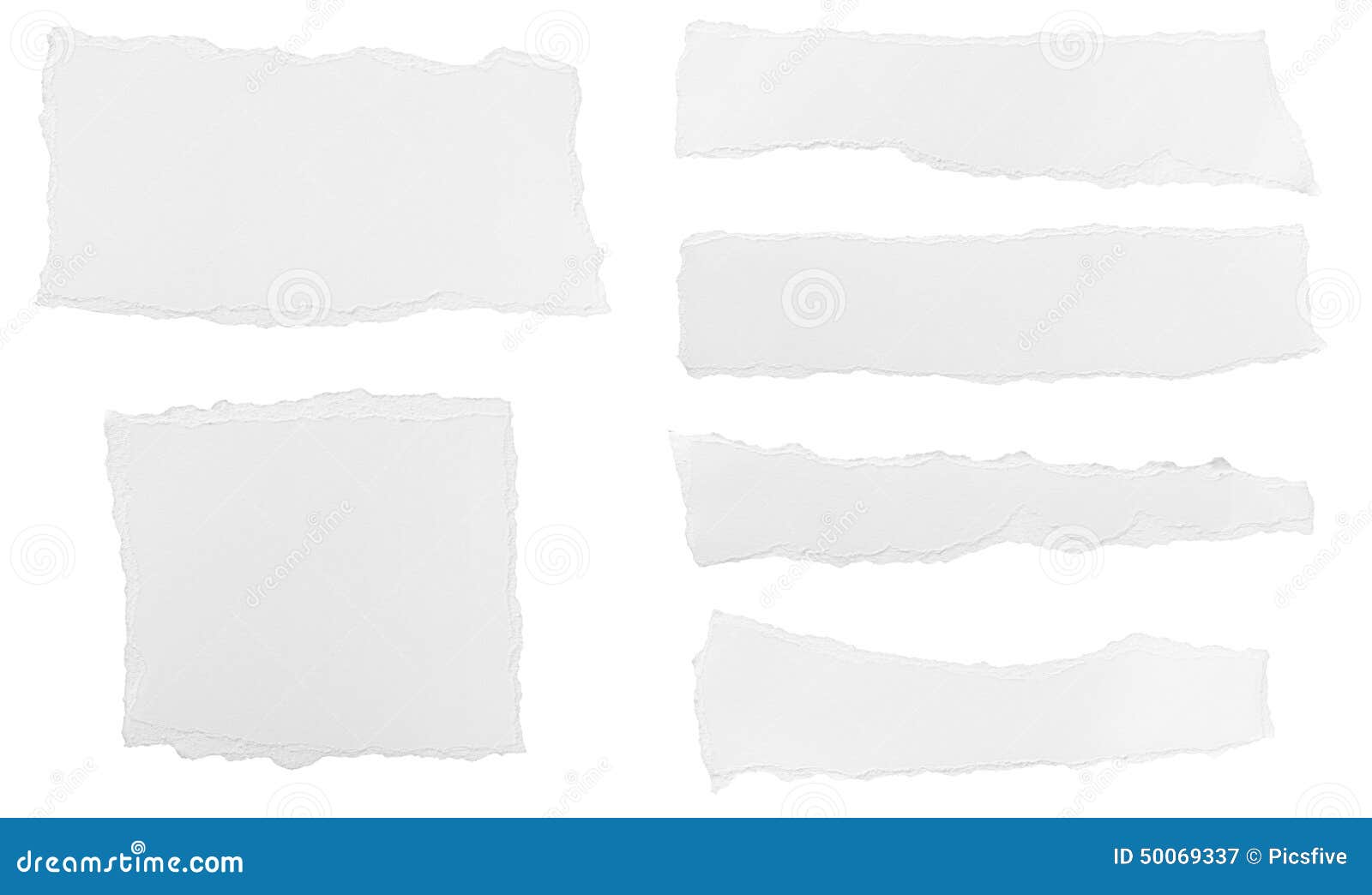 White Paper Ripped Message Background Stock Illustration - Illustration ...