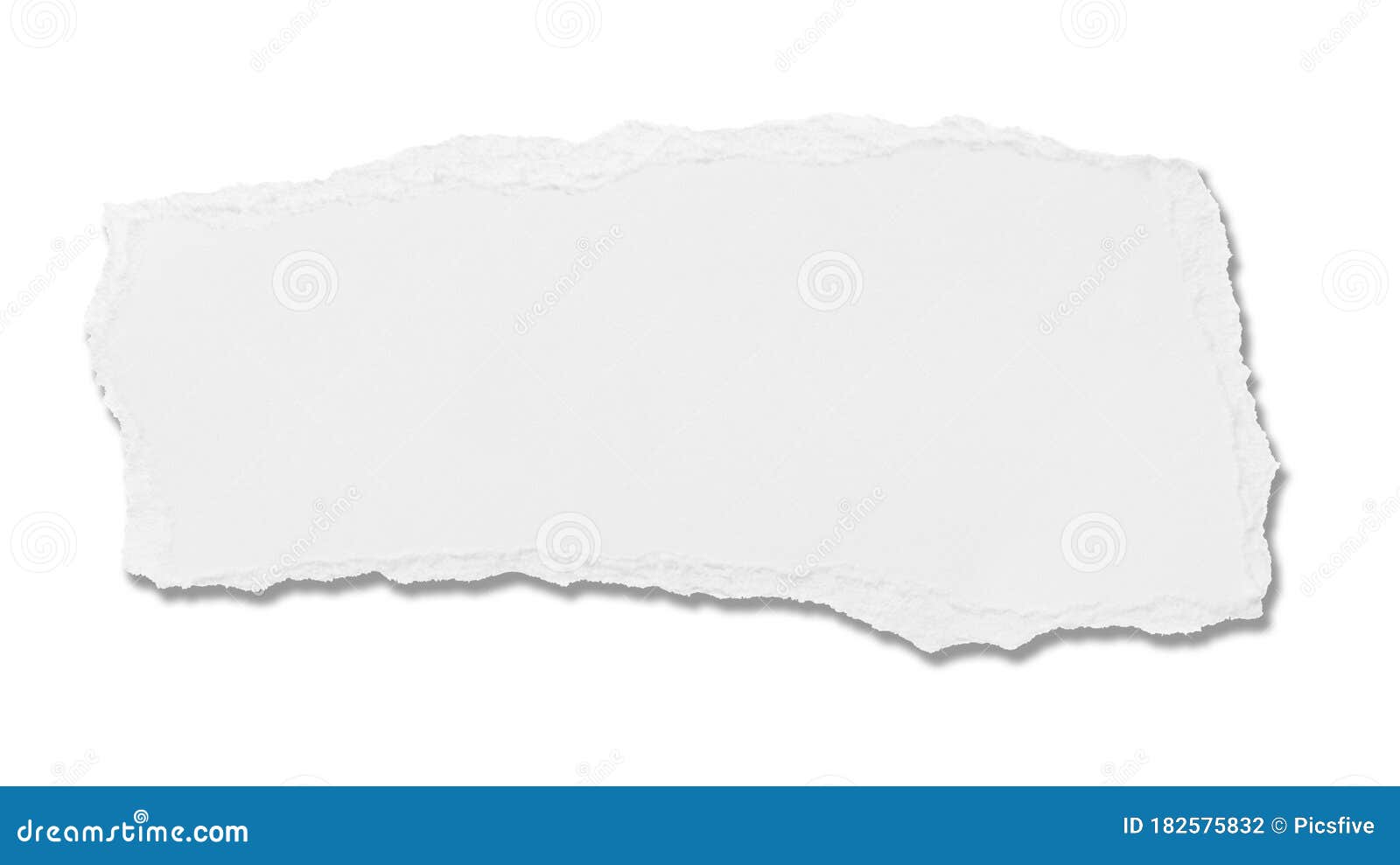 White Paper Ripped Message Torn Stock Photo - Image of office, message ...