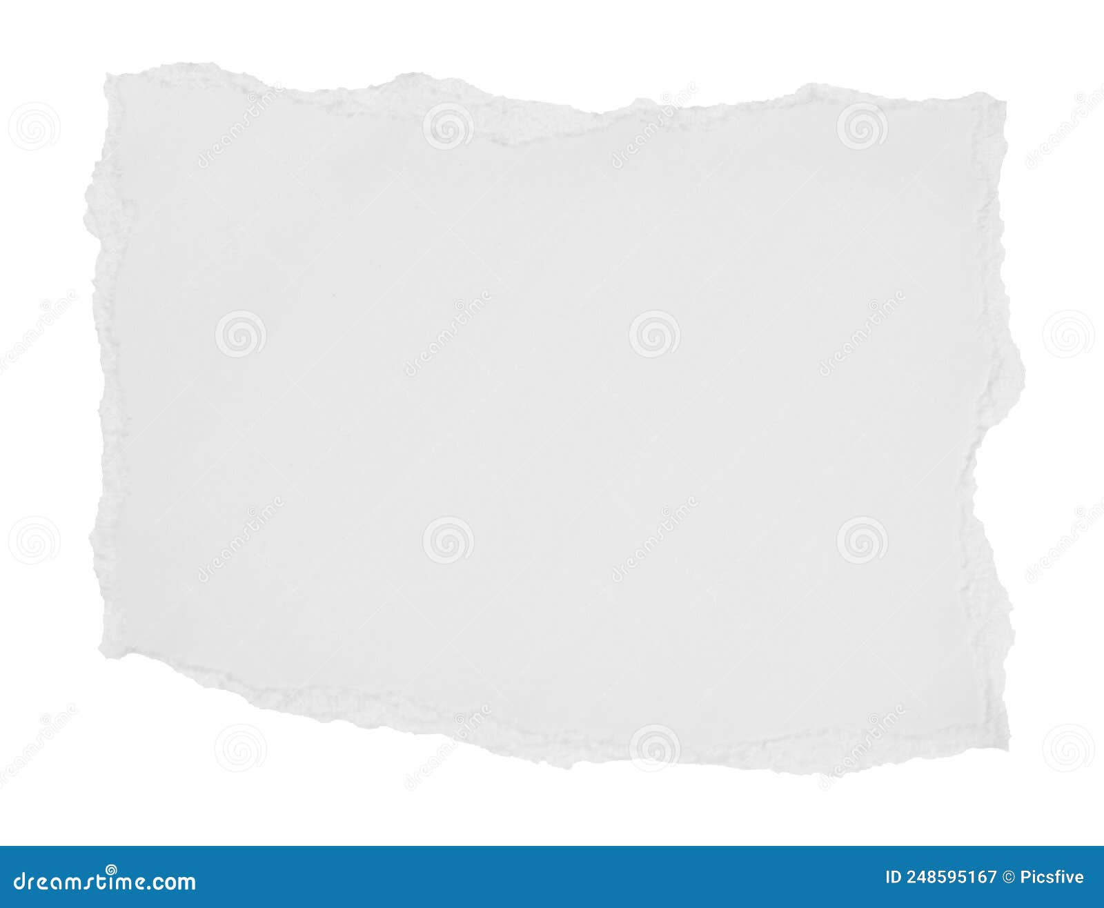 White Paper Ripped Message Torn Note Paper Label Background Crumpled ...