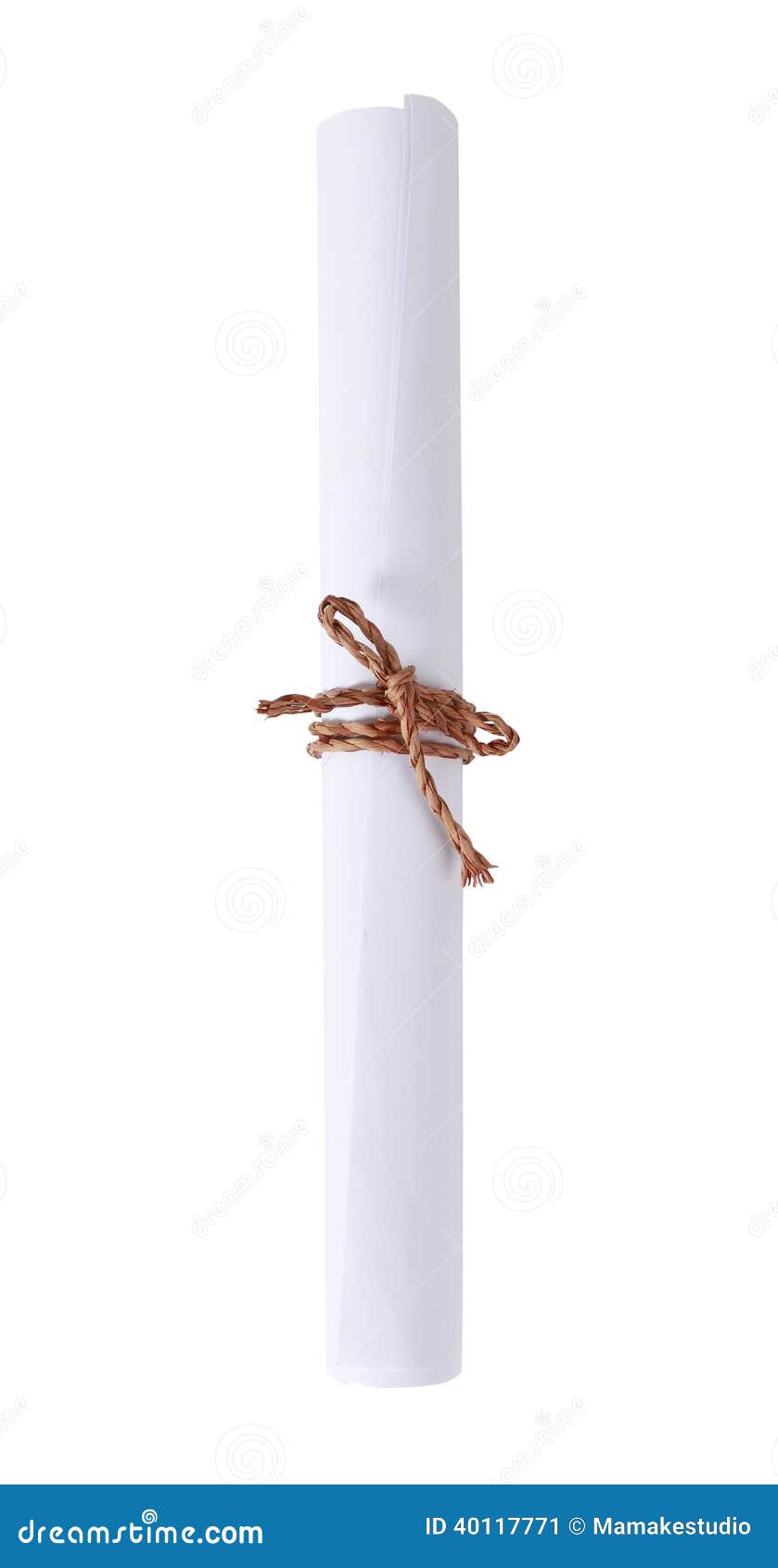 White paper roll stock image. Image of design, rough - 40117771