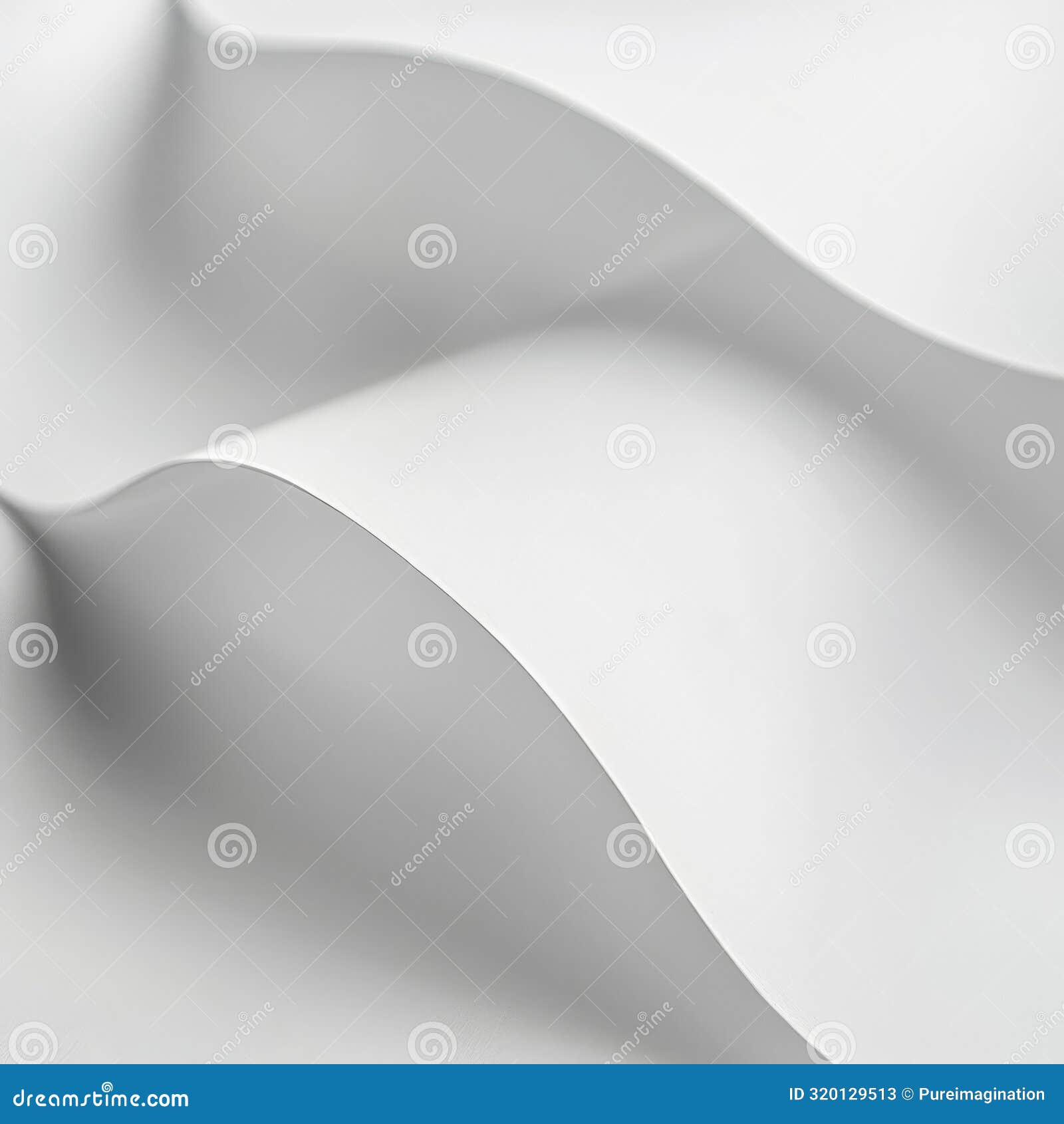 White Paper's Elegant Curves Create A Serene Wave Pattern Royalty-Free ...