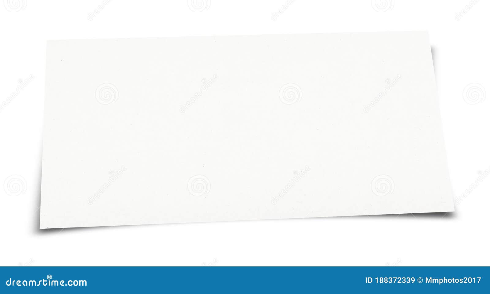 White Paper Sheet Background - Isolated Stock Image - Image of memo ...