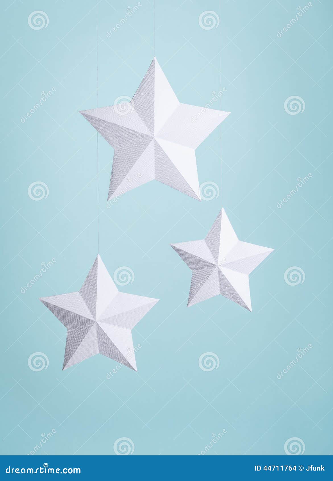 White Paper Stars stock photo. Image of handmade, holiday - 44711764