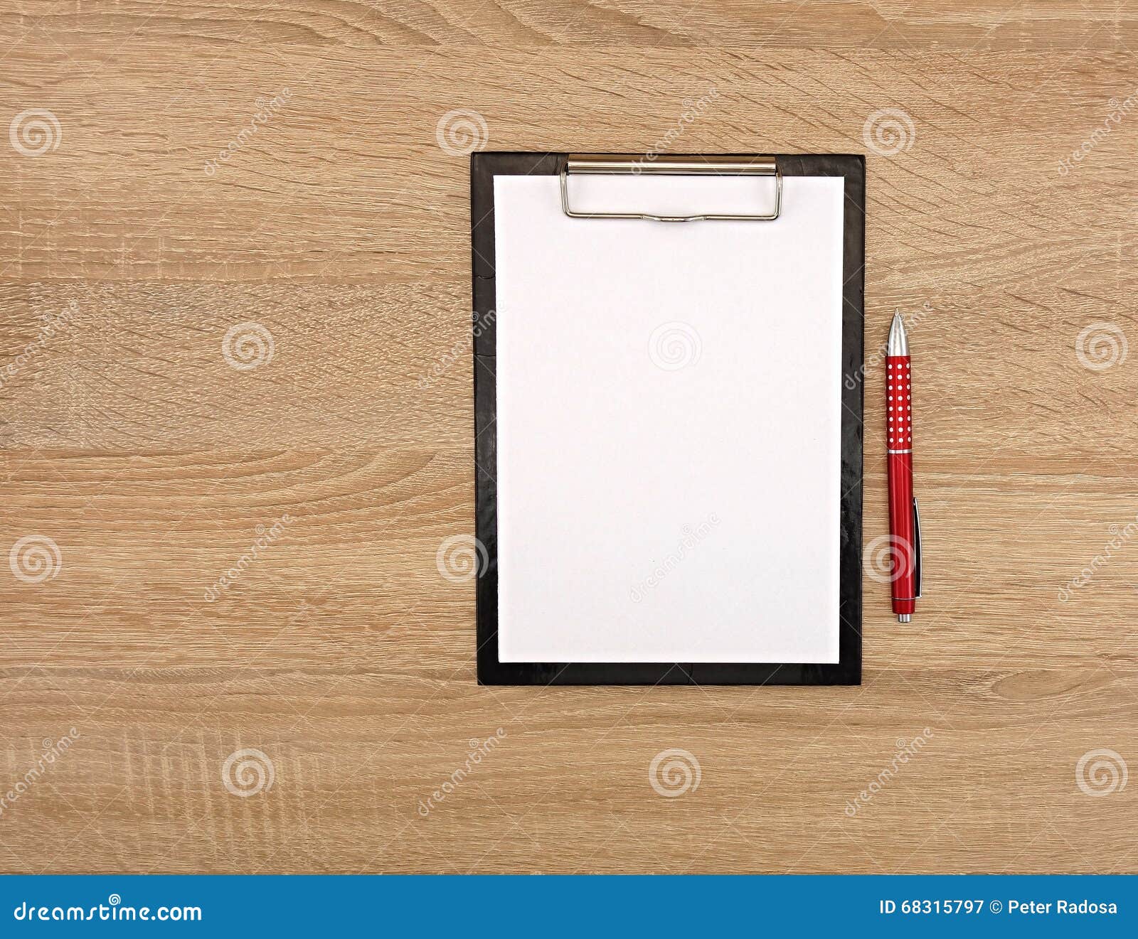 White paper on the table stock image. Image of brown - 68315797