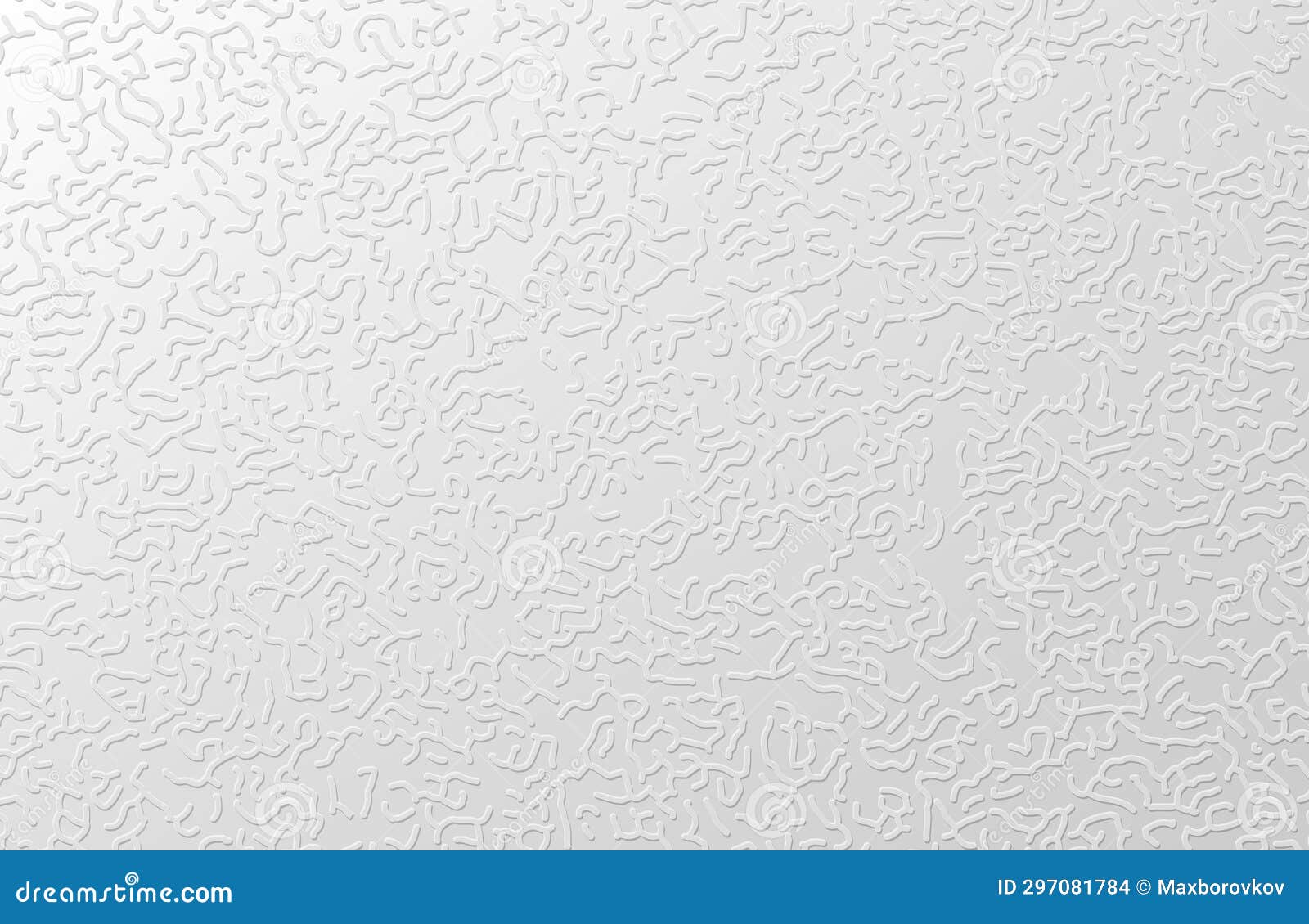 White Paper Tactile Embossed Texture. Abstract Turing Ornament Halftone ...