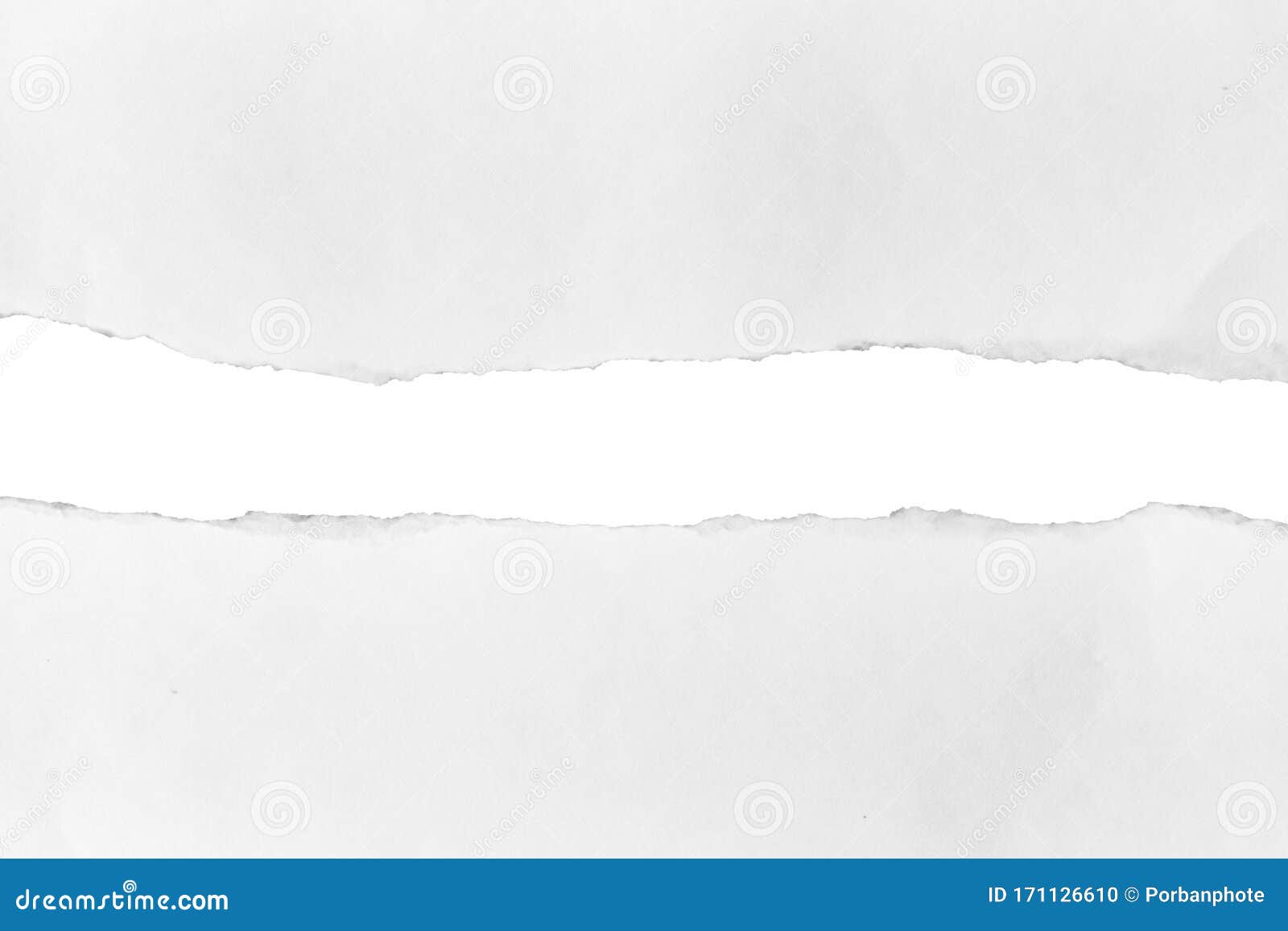 Tear Paper On Old Wood Texture For Background Stock Photography ...