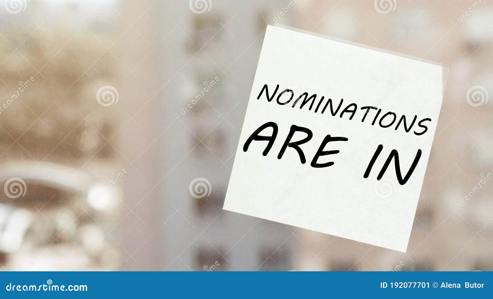 A Handwritten Temporarily Closed Sign On A White Piece Of Paper Taped ...