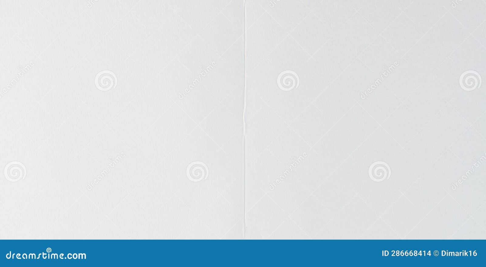 White Paper Texture with Fold Line in Middle Stock Photo - Image of ...