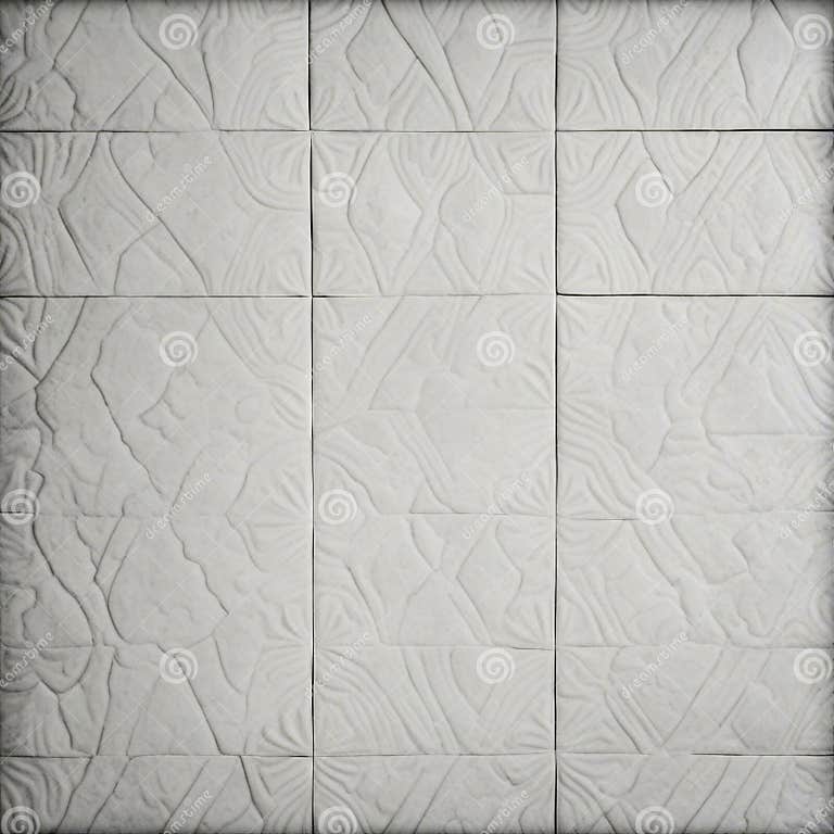 White Paper Texture a White Ceramic Tile Pattern with a Stucco Effect ...